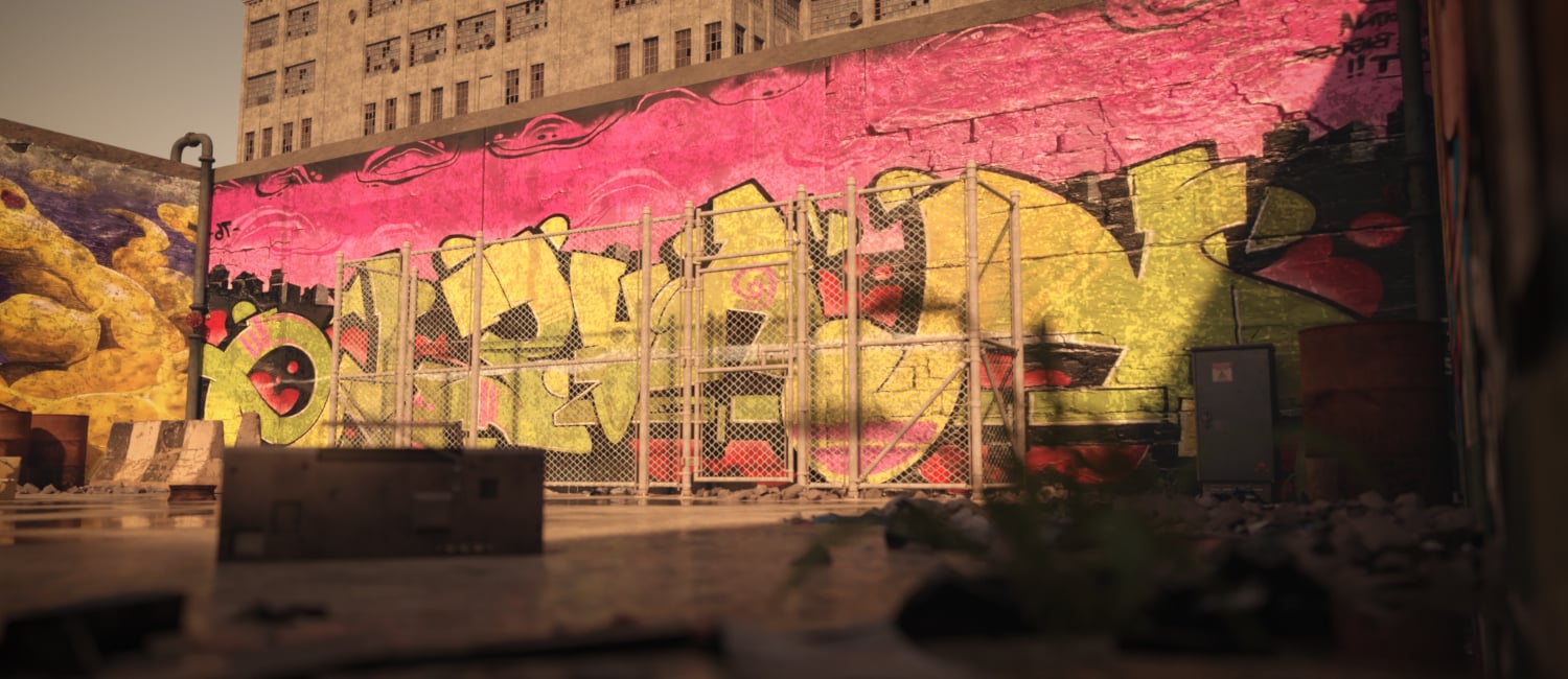 Graffiti Yard | Daz 3D