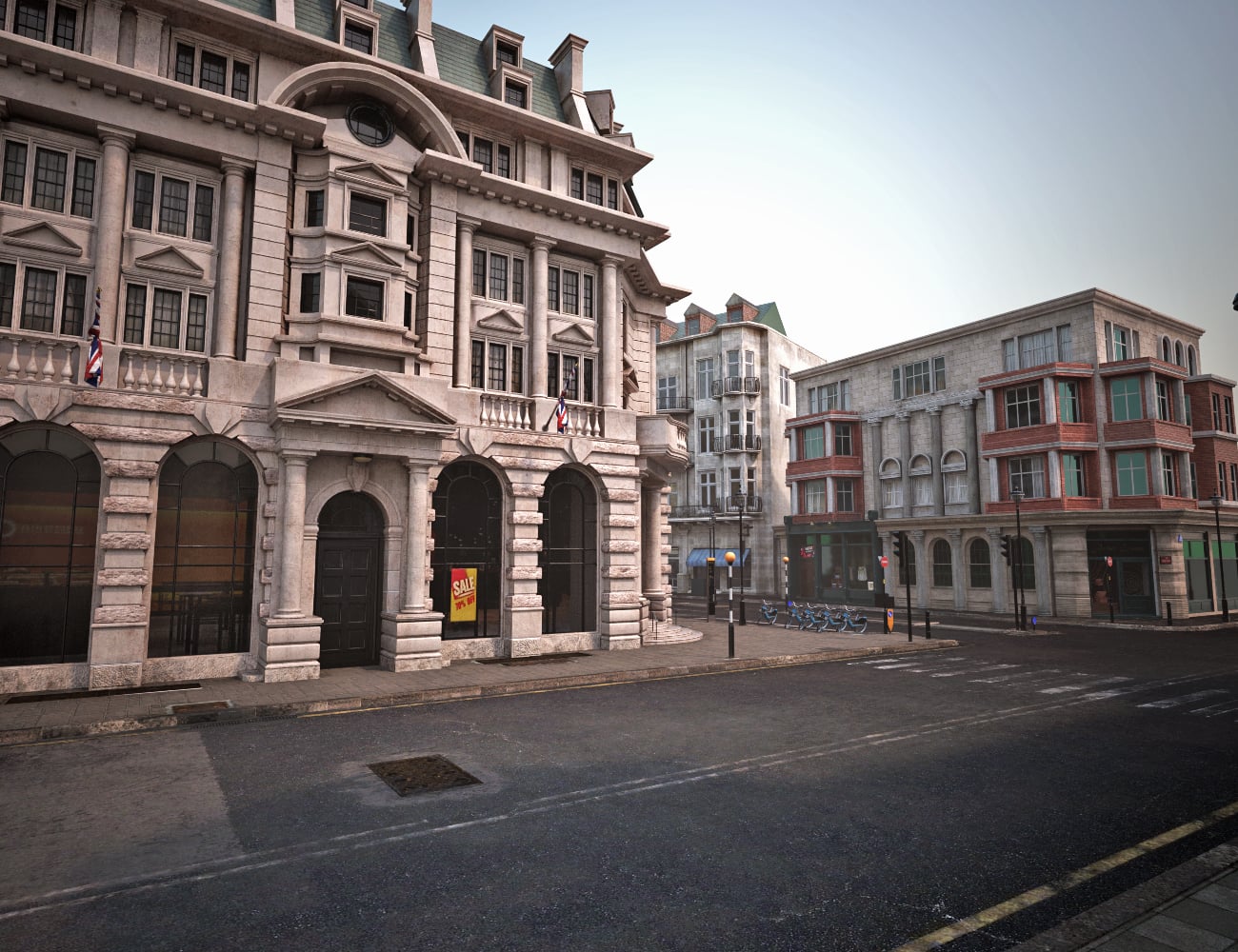 XI Street of London | Daz 3D