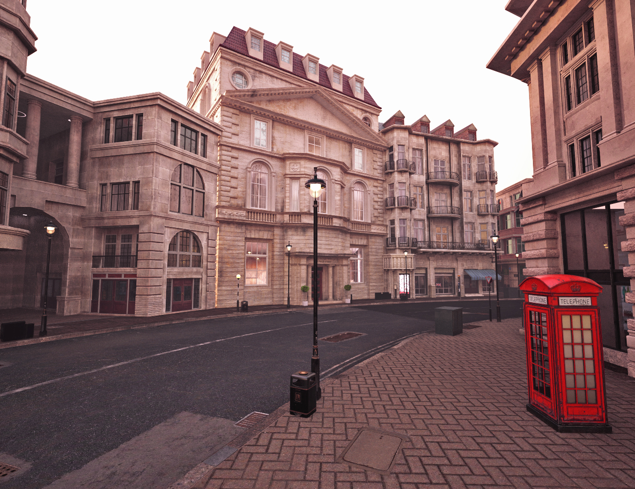 XI Street of London | Daz 3D