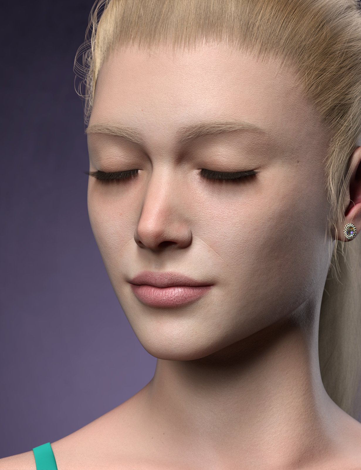 CGI Katya HD Character, dForce Outfit and Hair Bundle | Daz 3D