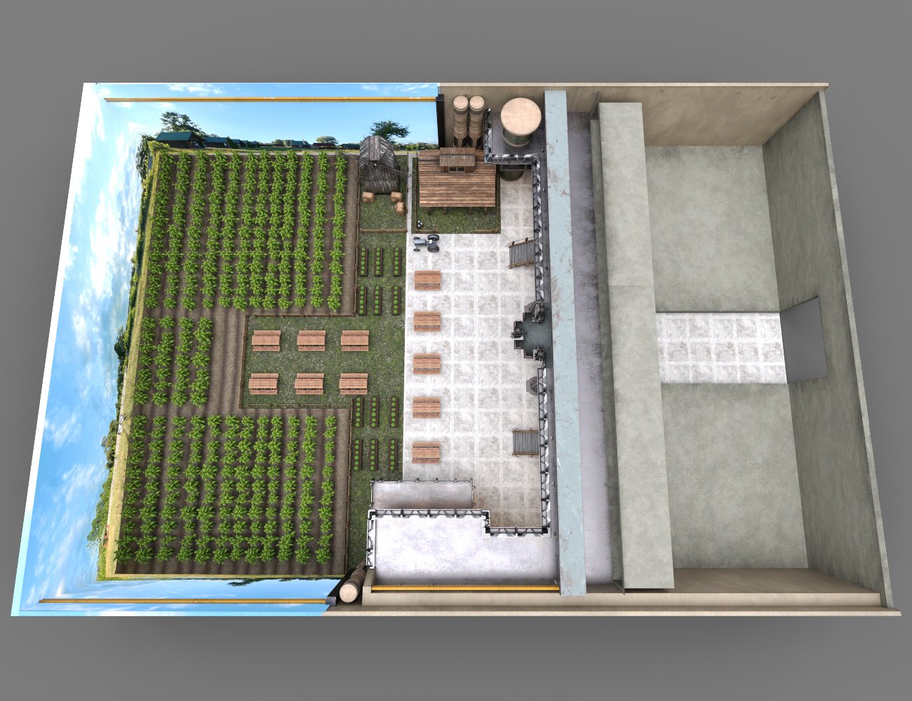 XI NA Bunker | Daz 3D