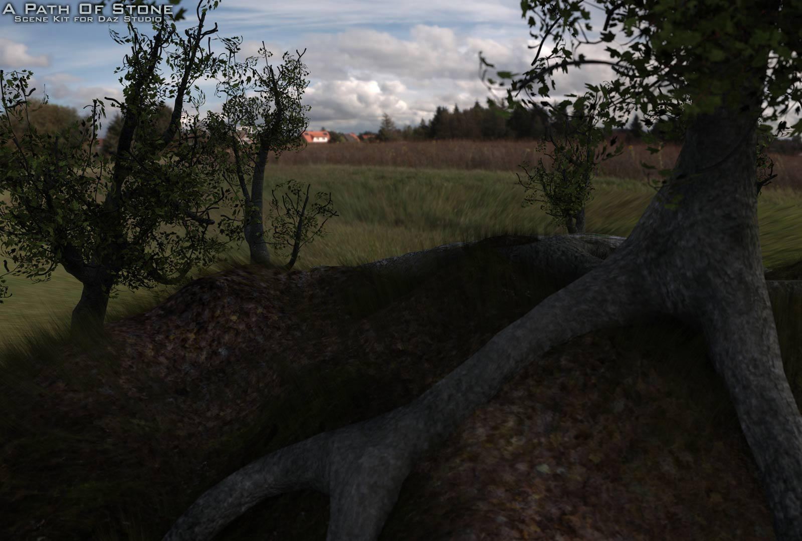 A Path Of Stone - A Scene Kit For Daz Studio | Daz 3D
