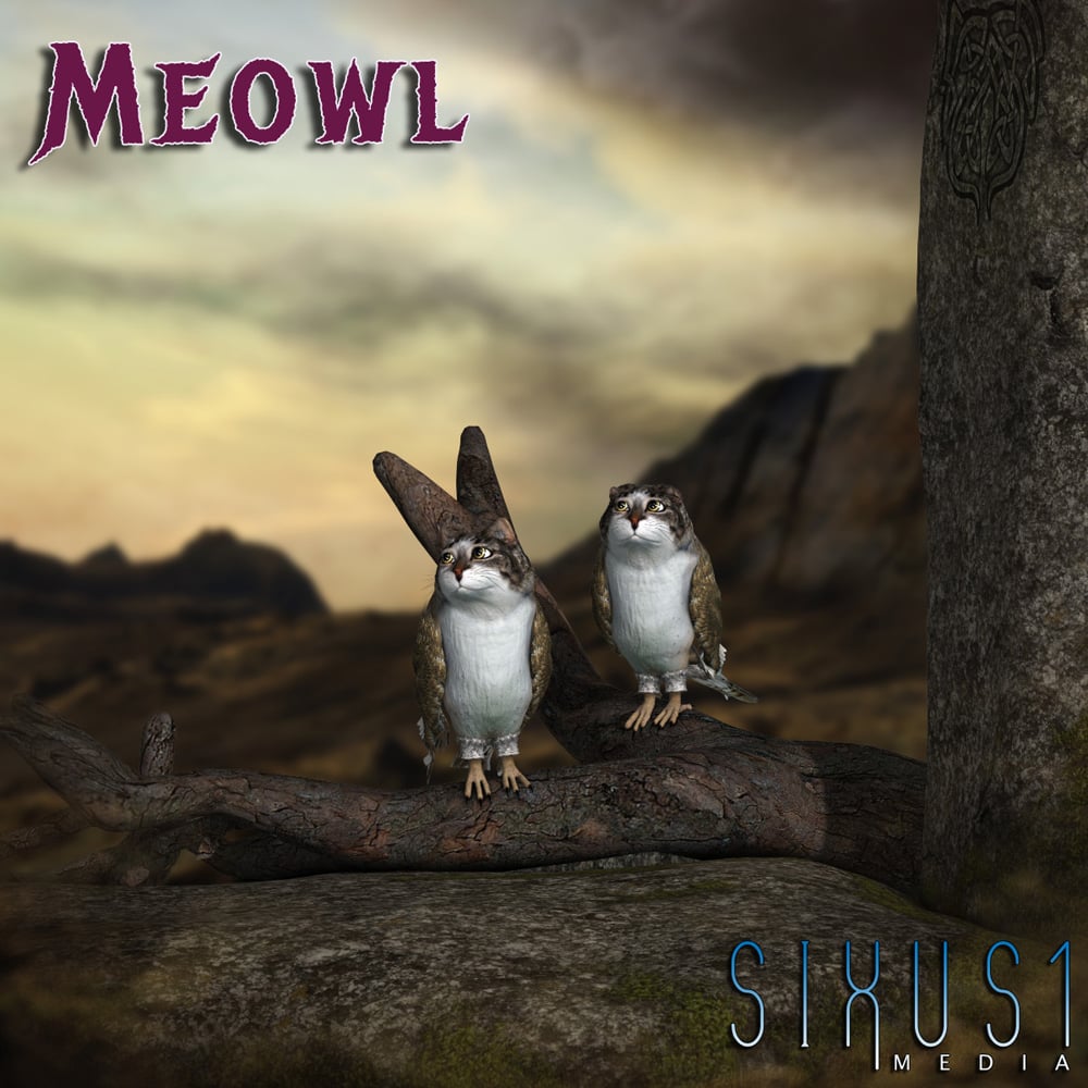 Impossible Creatures: The Meowl | Daz 3D
