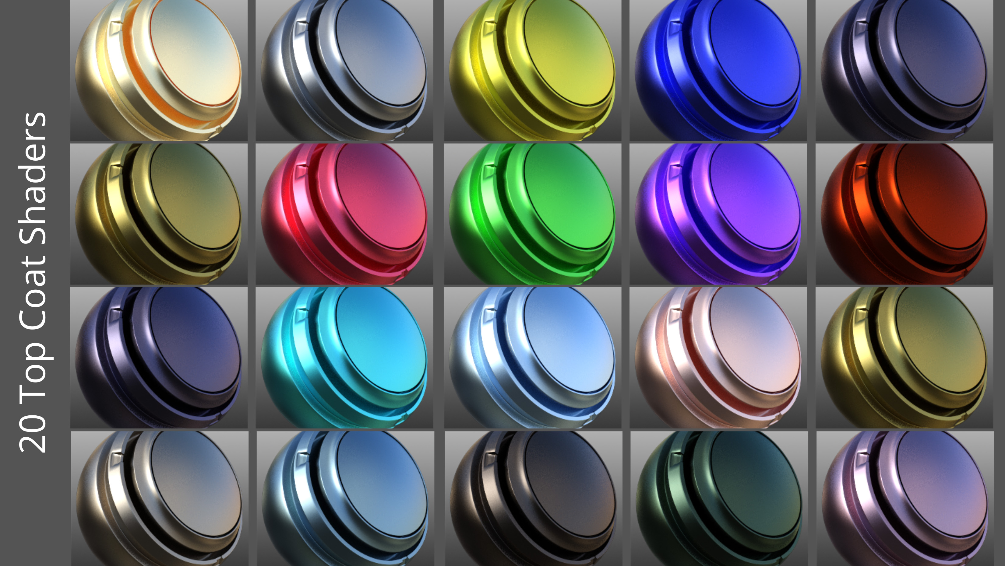 Nova Metal Iray Shaders - MR | Daz 3D
