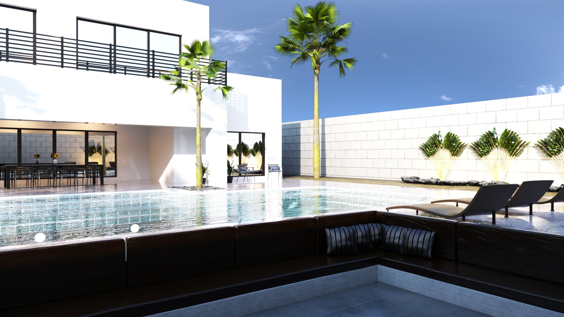 Backyard Pool | Daz 3D