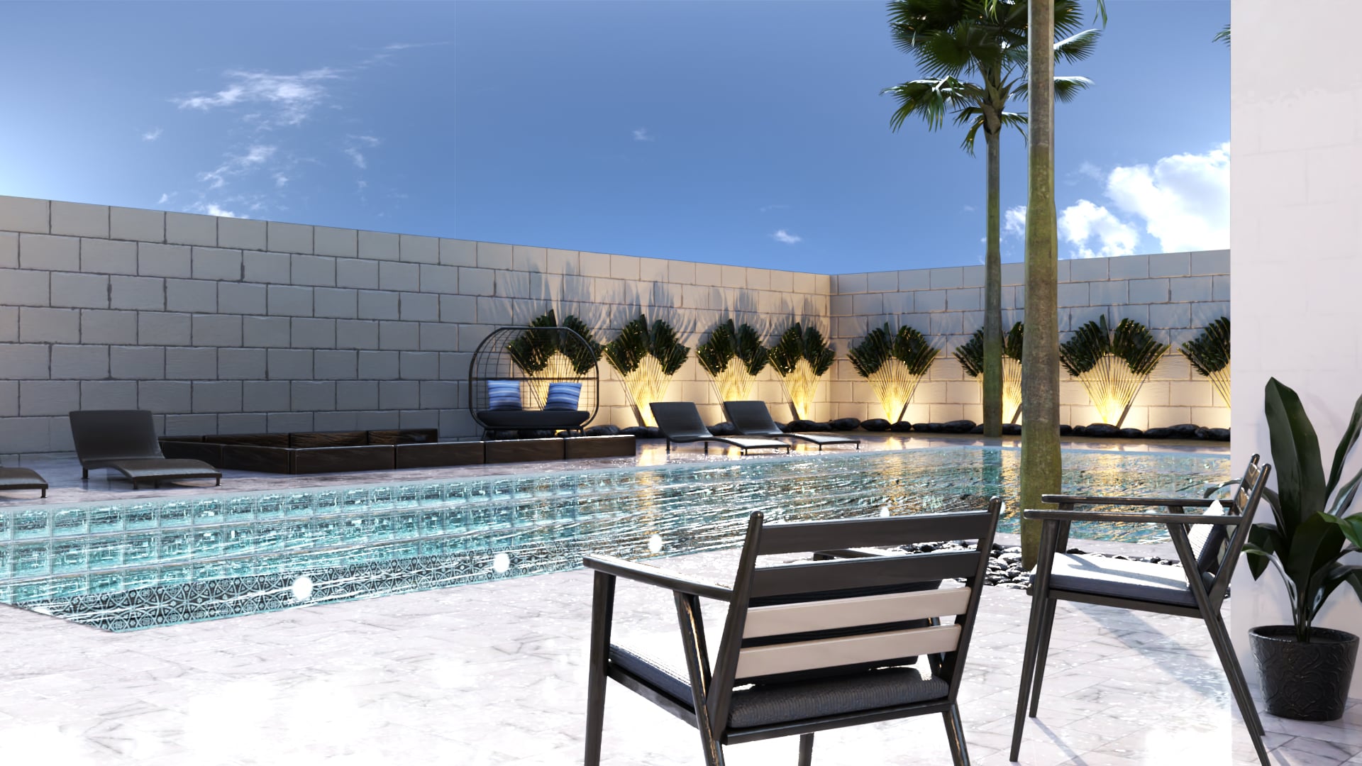 Backyard Pool | Daz 3D