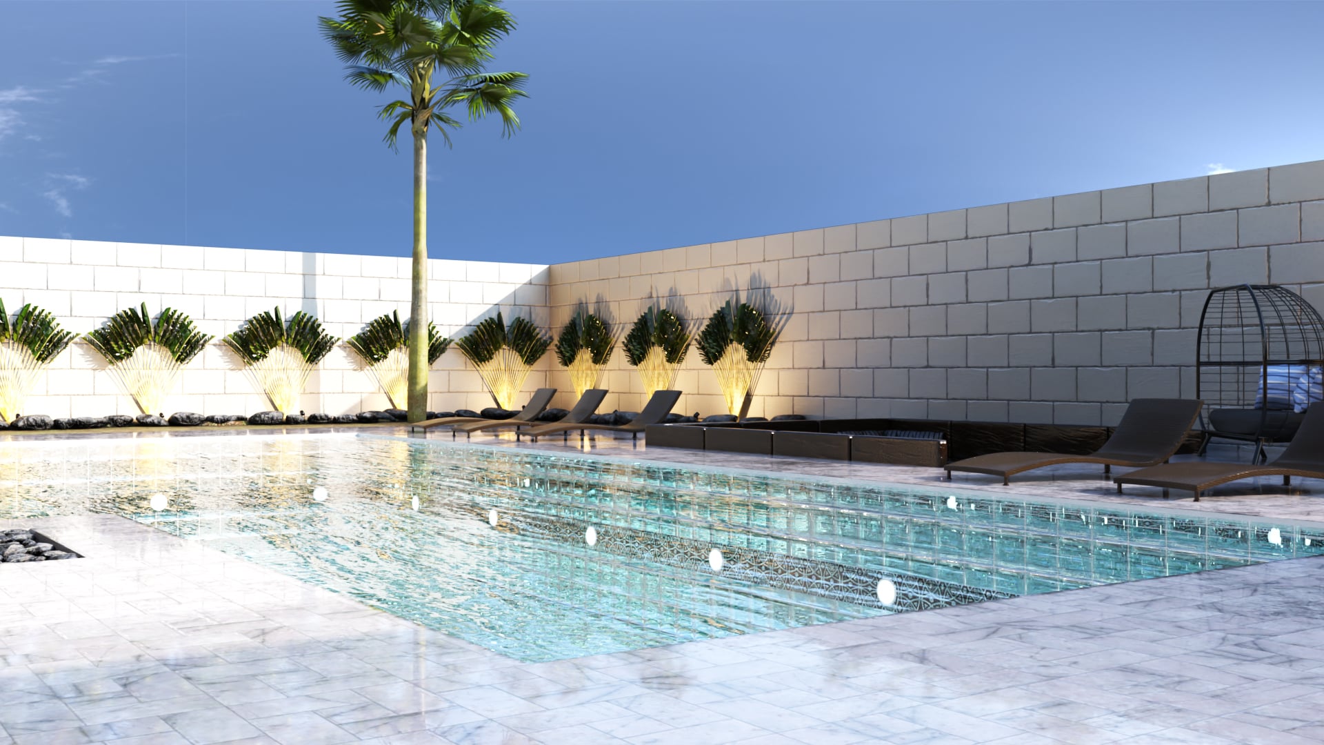 Backyard Pool | Daz 3D