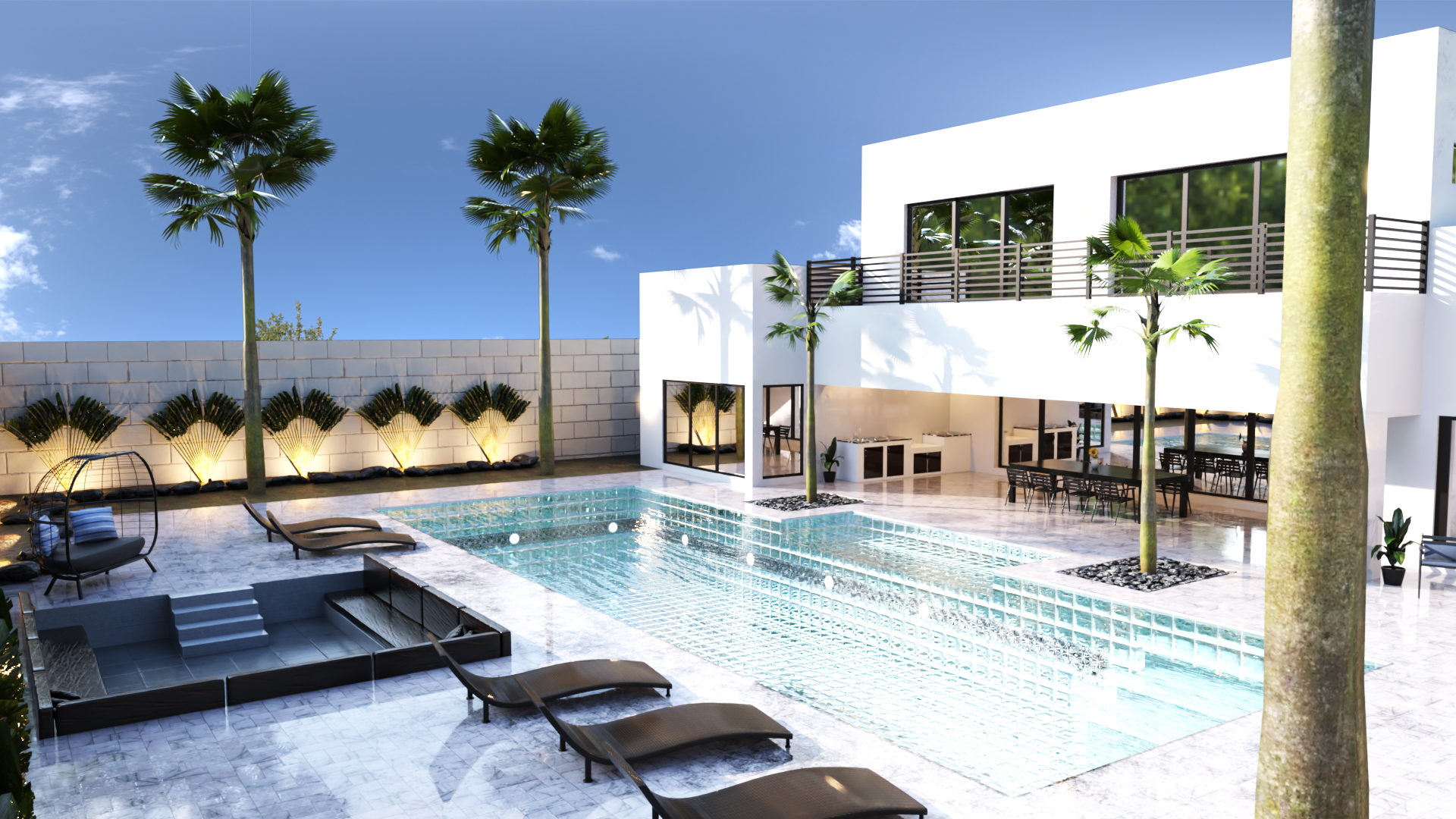 Backyard Pool | Daz 3D