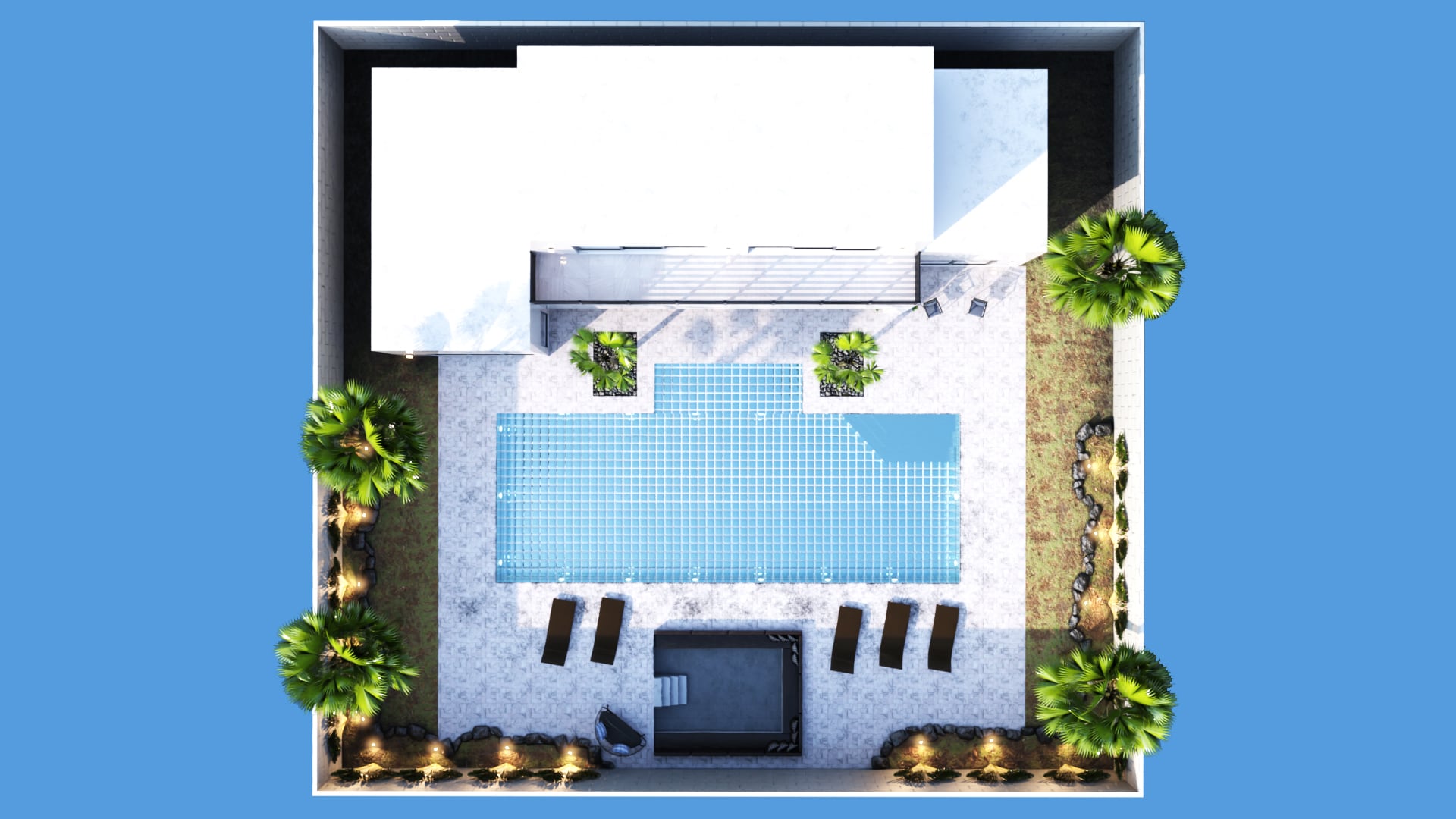 Backyard Pool | Daz 3D