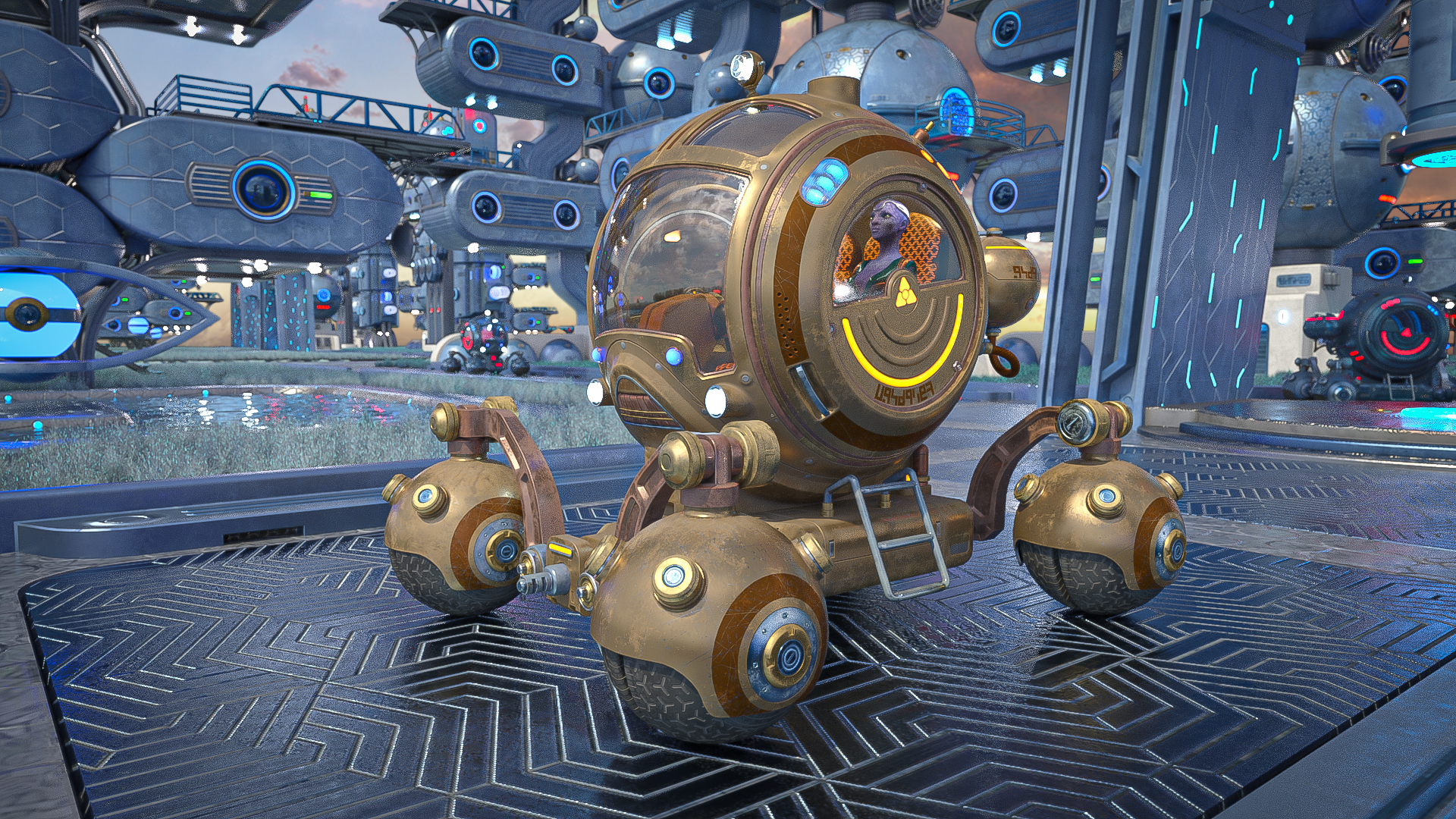 SE Car Kolo | Daz 3D