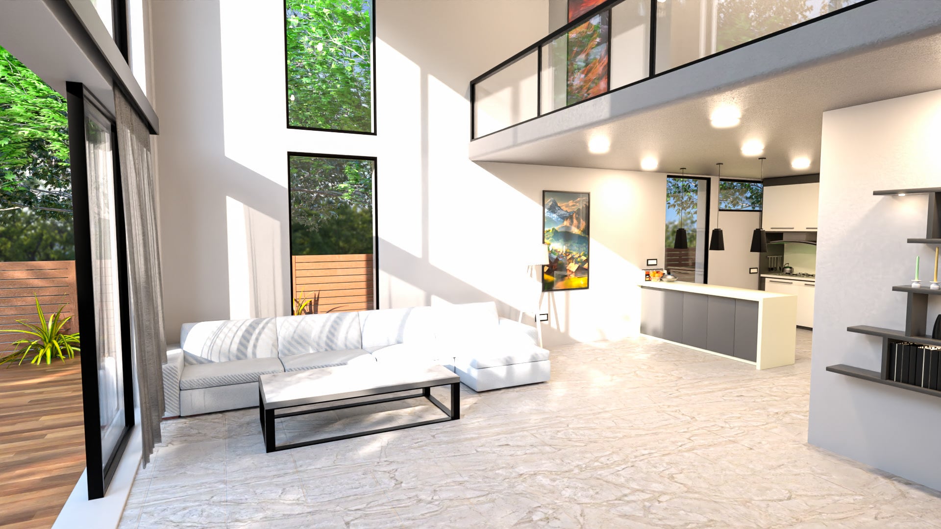 House with Swimming Pool | Daz 3D