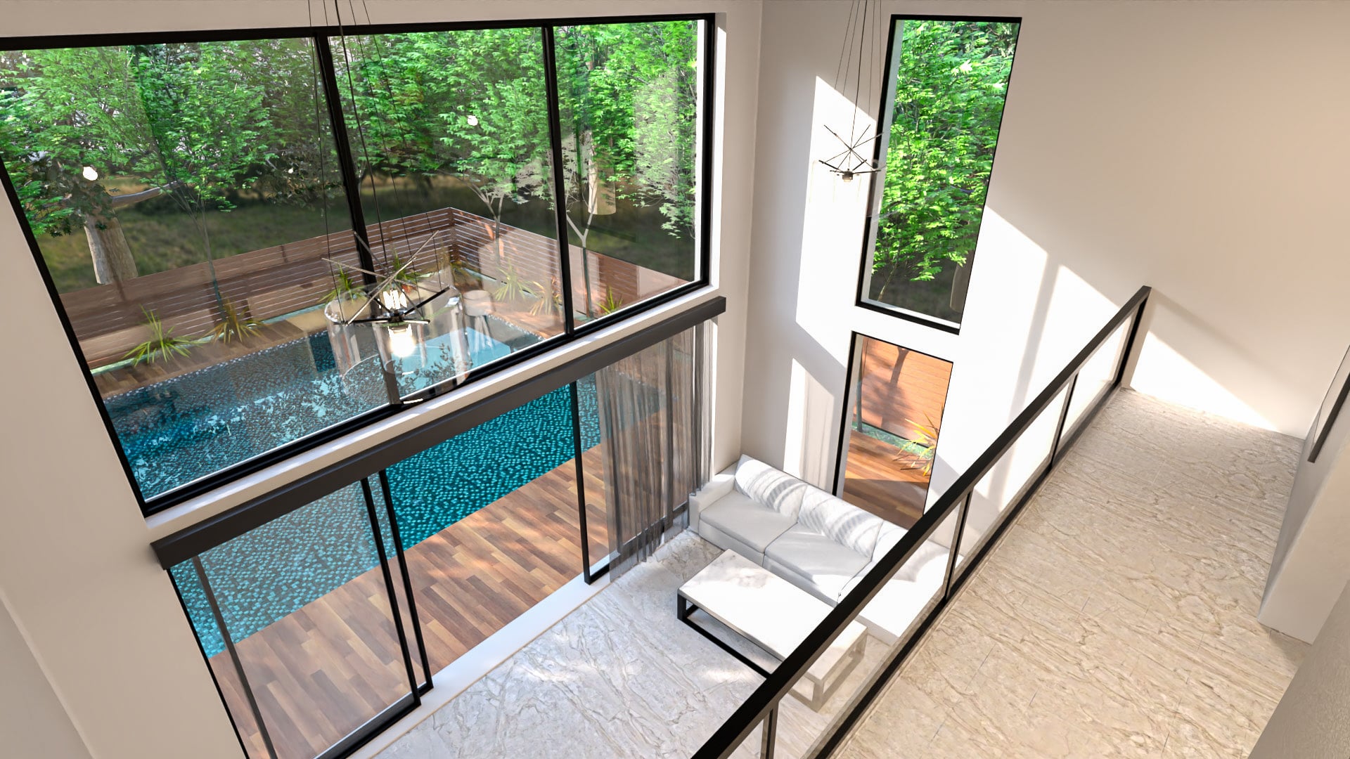 House with Swimming Pool | Daz 3D