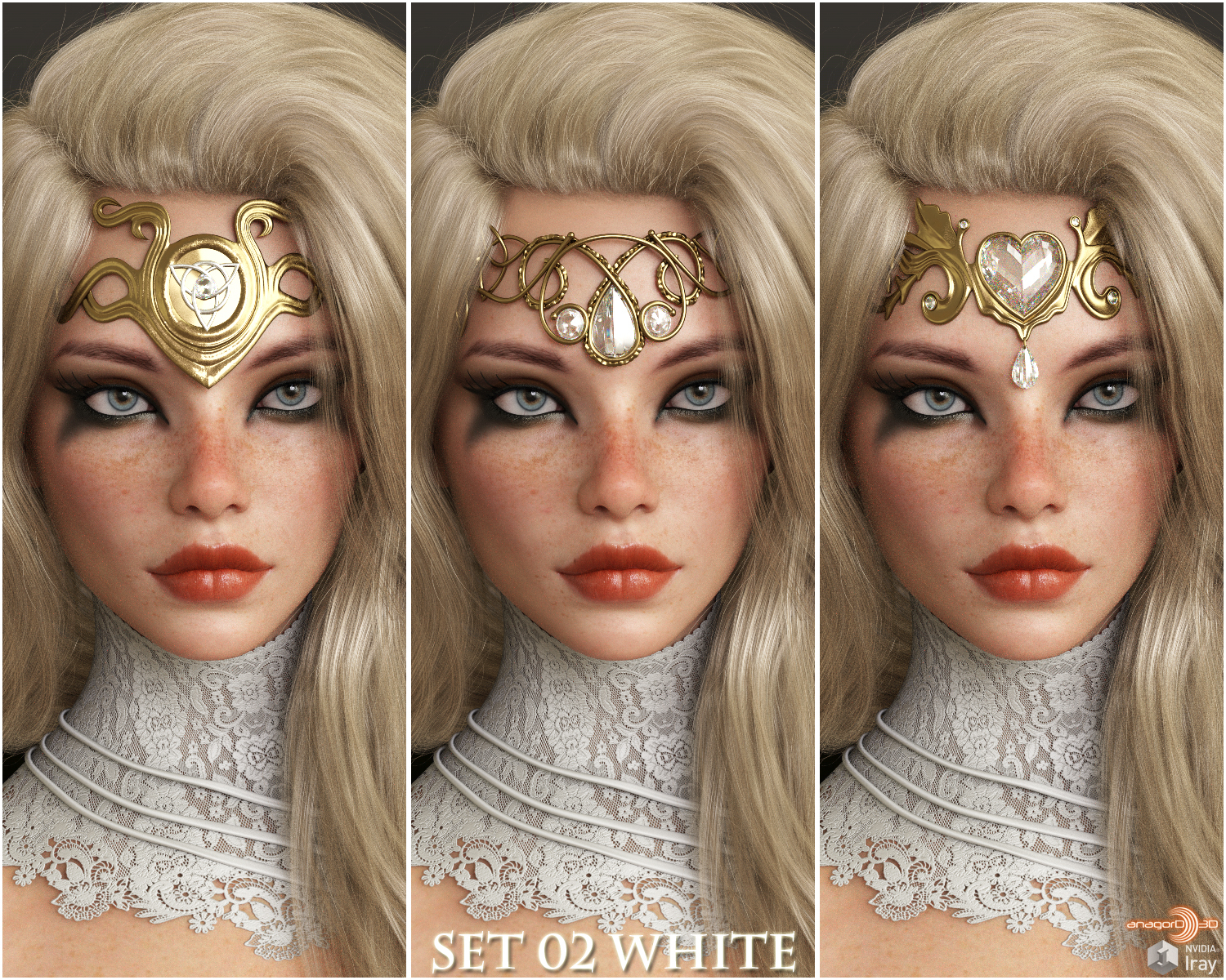 VERSUS - Gothic Accents for Genesis 8 Females | Daz 3D
