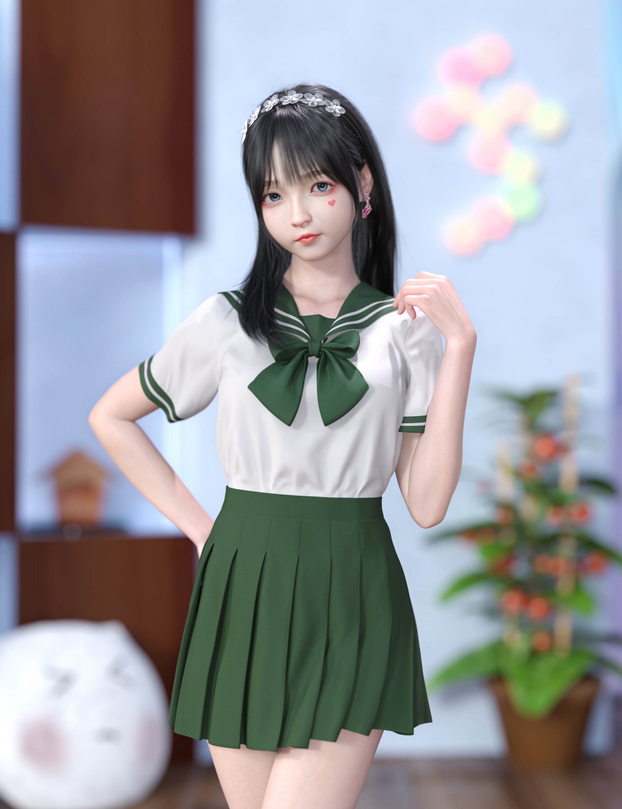 dForce SU JK Suit for Genesis 9, 8.1, and 8 Female | Daz 3D