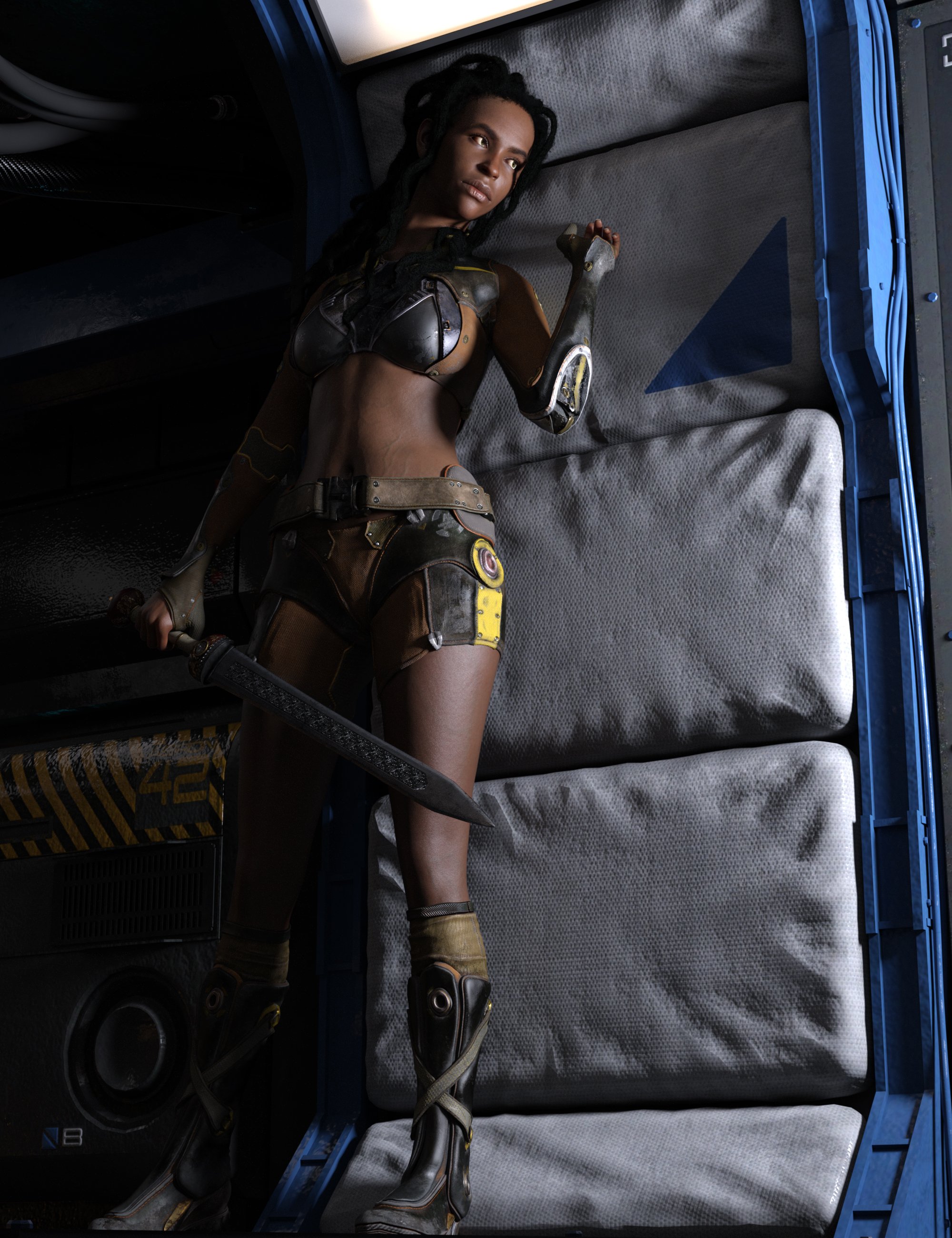 Phx Thandiwe HD for Genesis 9 Feminine | Daz 3D