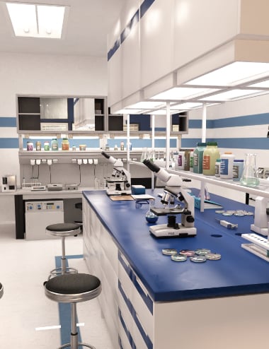 FG Science Laboratory Bundle | Daz 3D