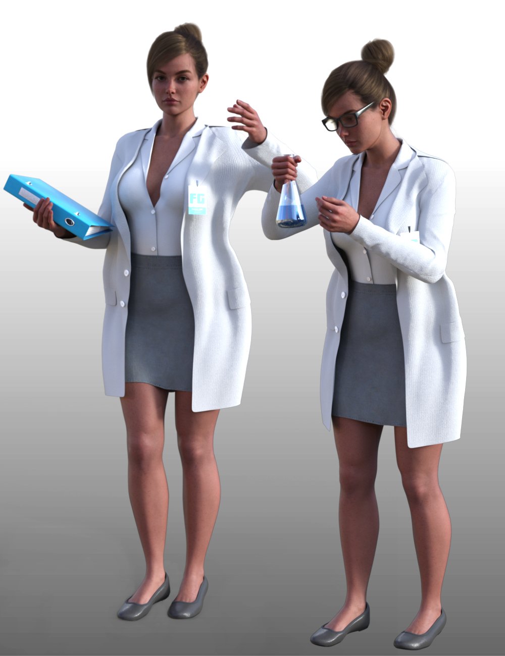 FG Science Laboratory Bundle | Daz 3D