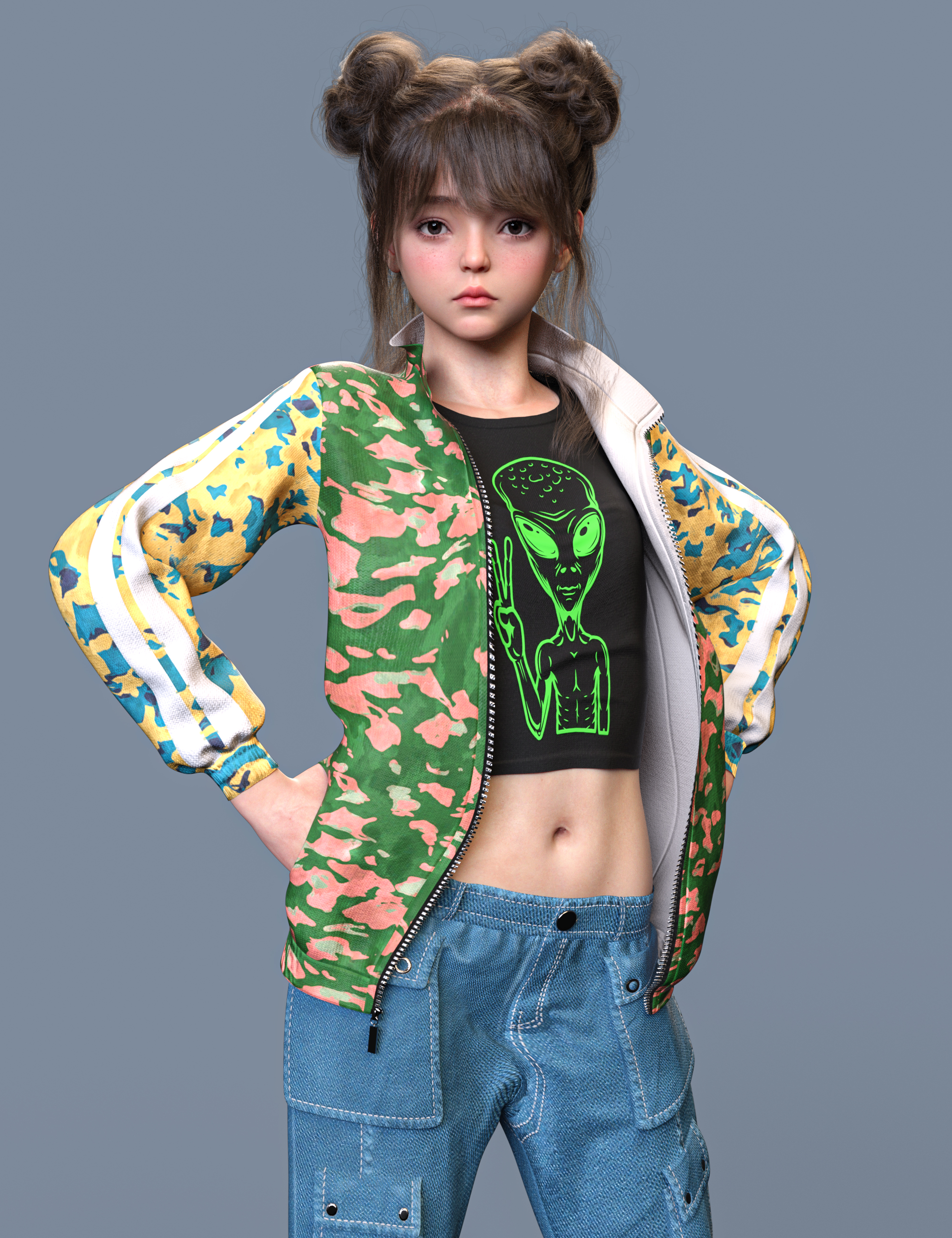 MB Shila Young HD for Genesis 9 Feminine | Daz 3D