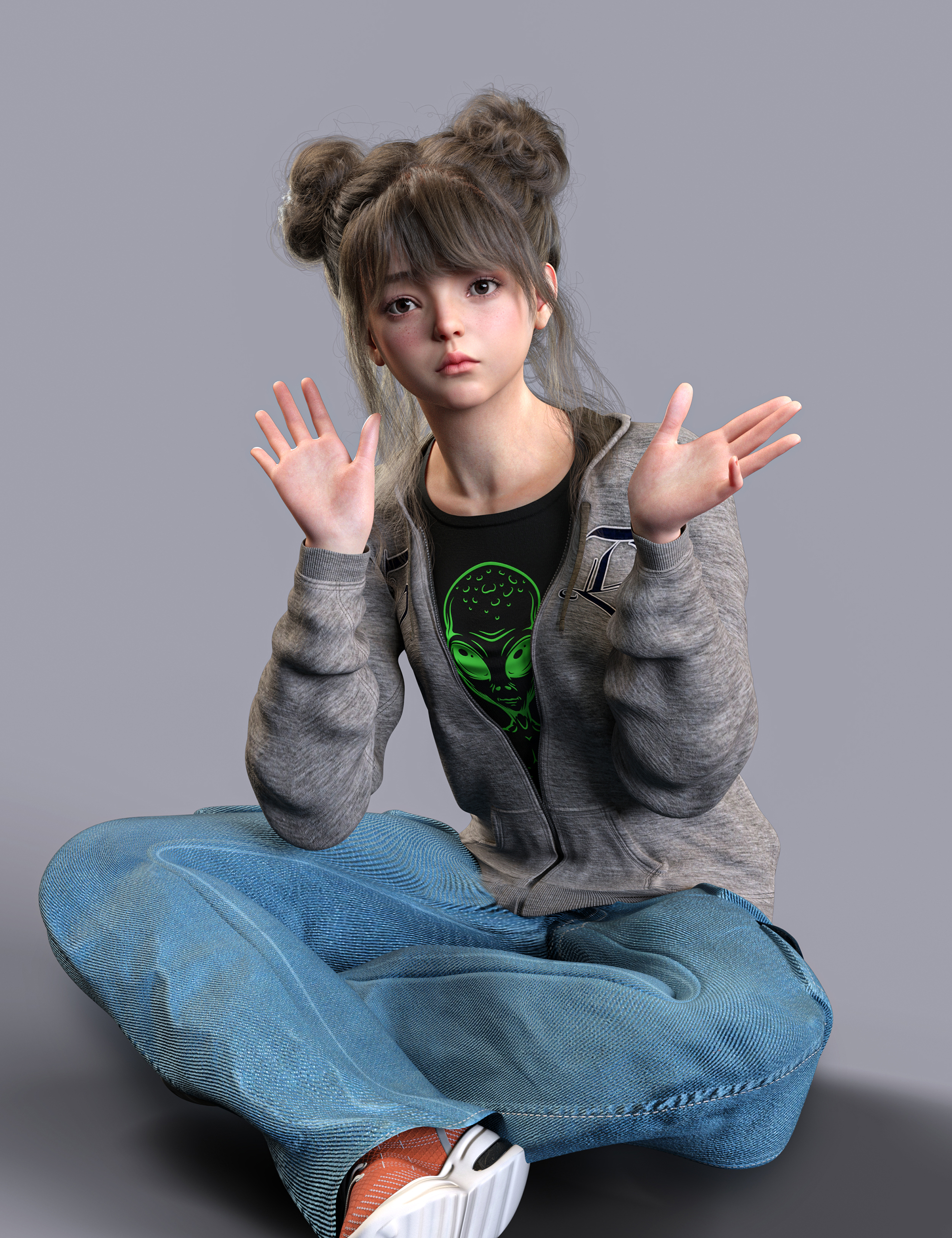 MB Shila Young HD for Genesis 9 Feminine | Daz 3D