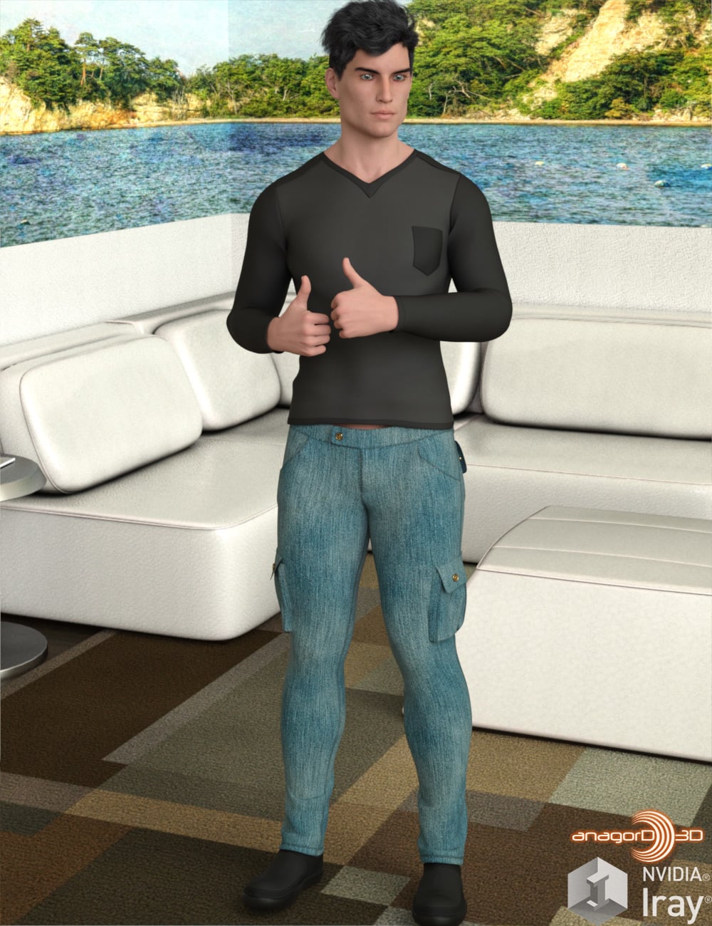 VERSUS - DZ G8M DPantZ 2 | Daz 3D