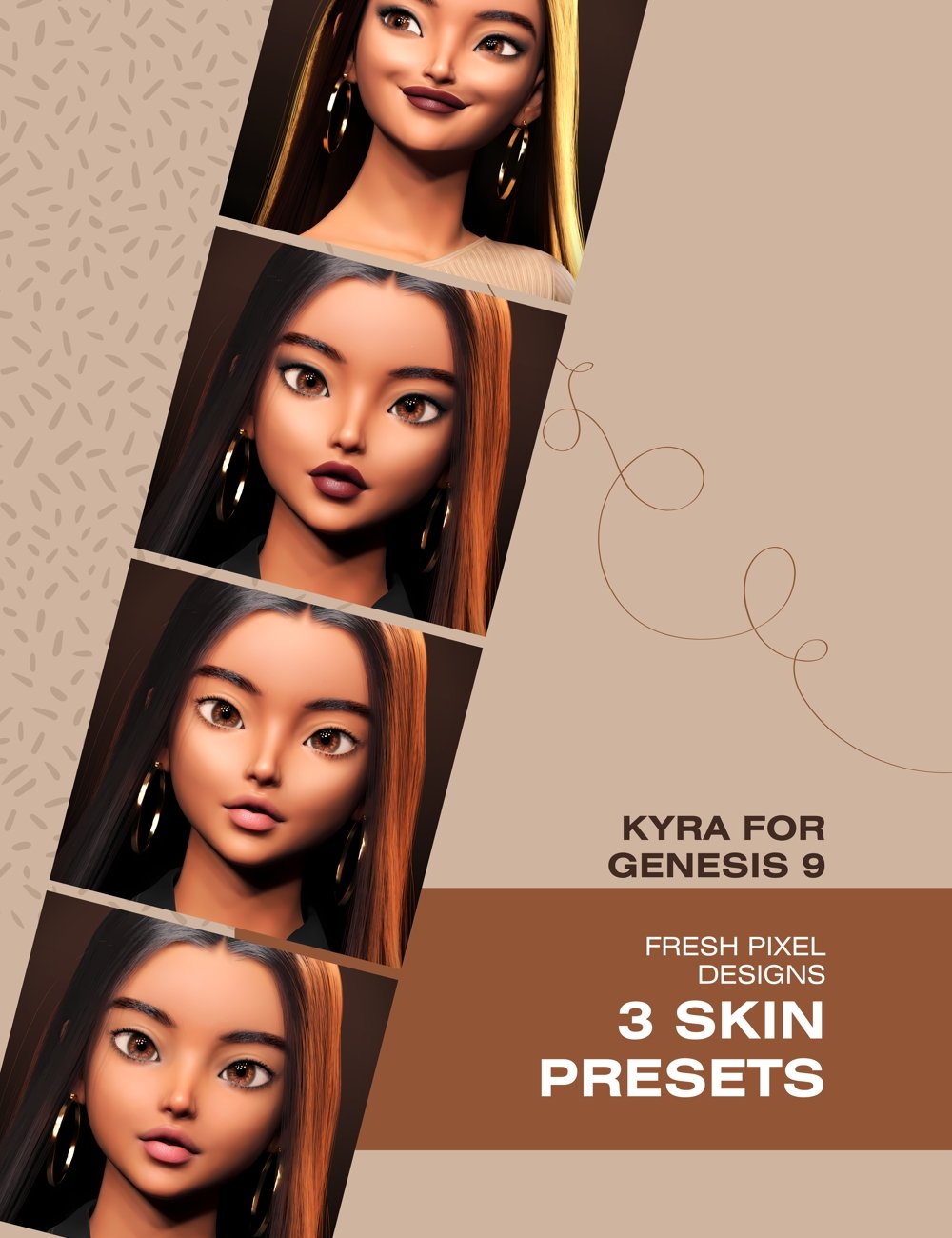 FPD Kyra for Genesis 9 | Daz 3D