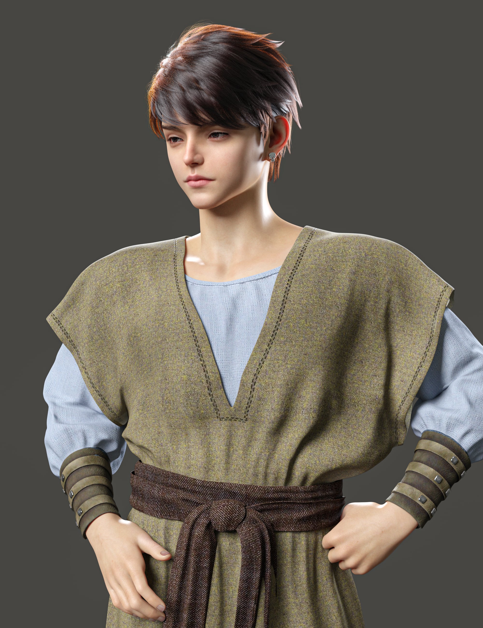 MB Shila, Young, and Male HD for Genesis 9 Bundle | Daz 3D