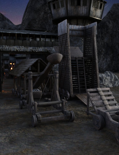 FG Siege Weapons | Daz 3D