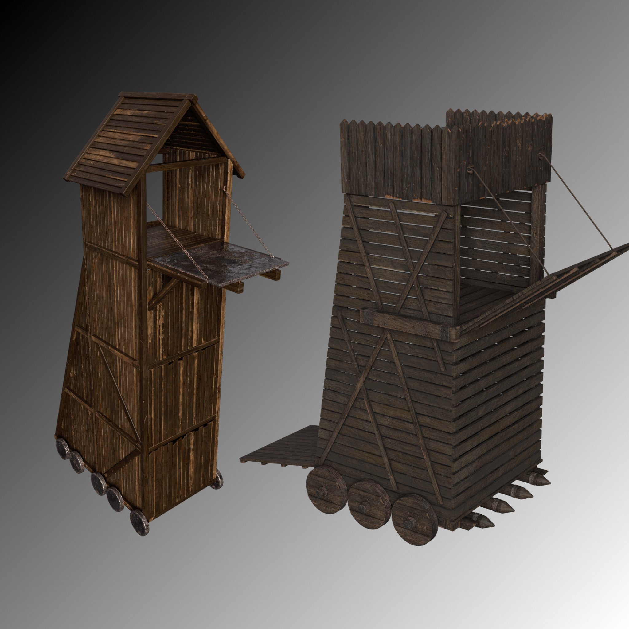 FG Siege Weapons | Daz 3D