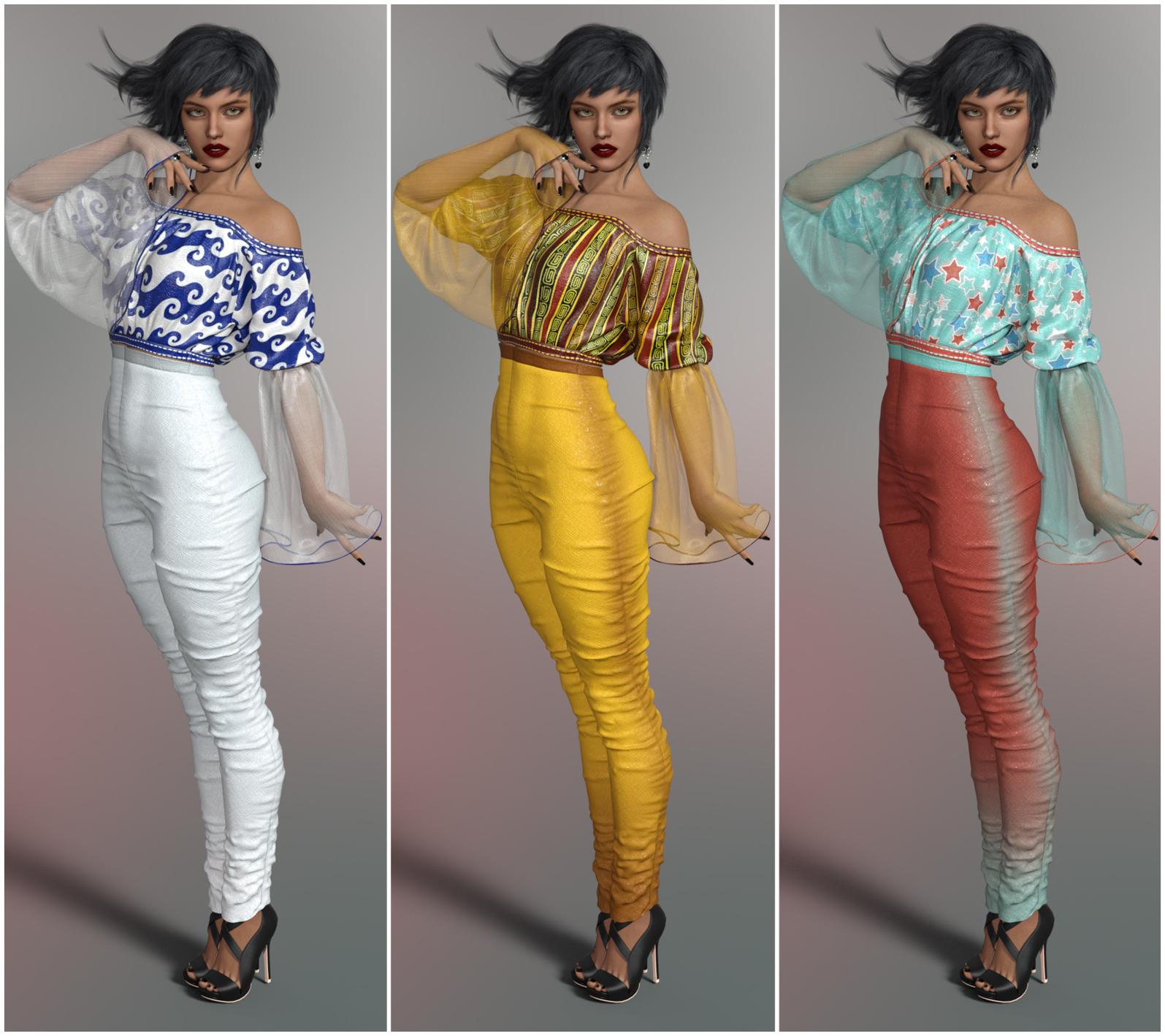 Remake Fancy Day Outfit G8F | Daz 3D