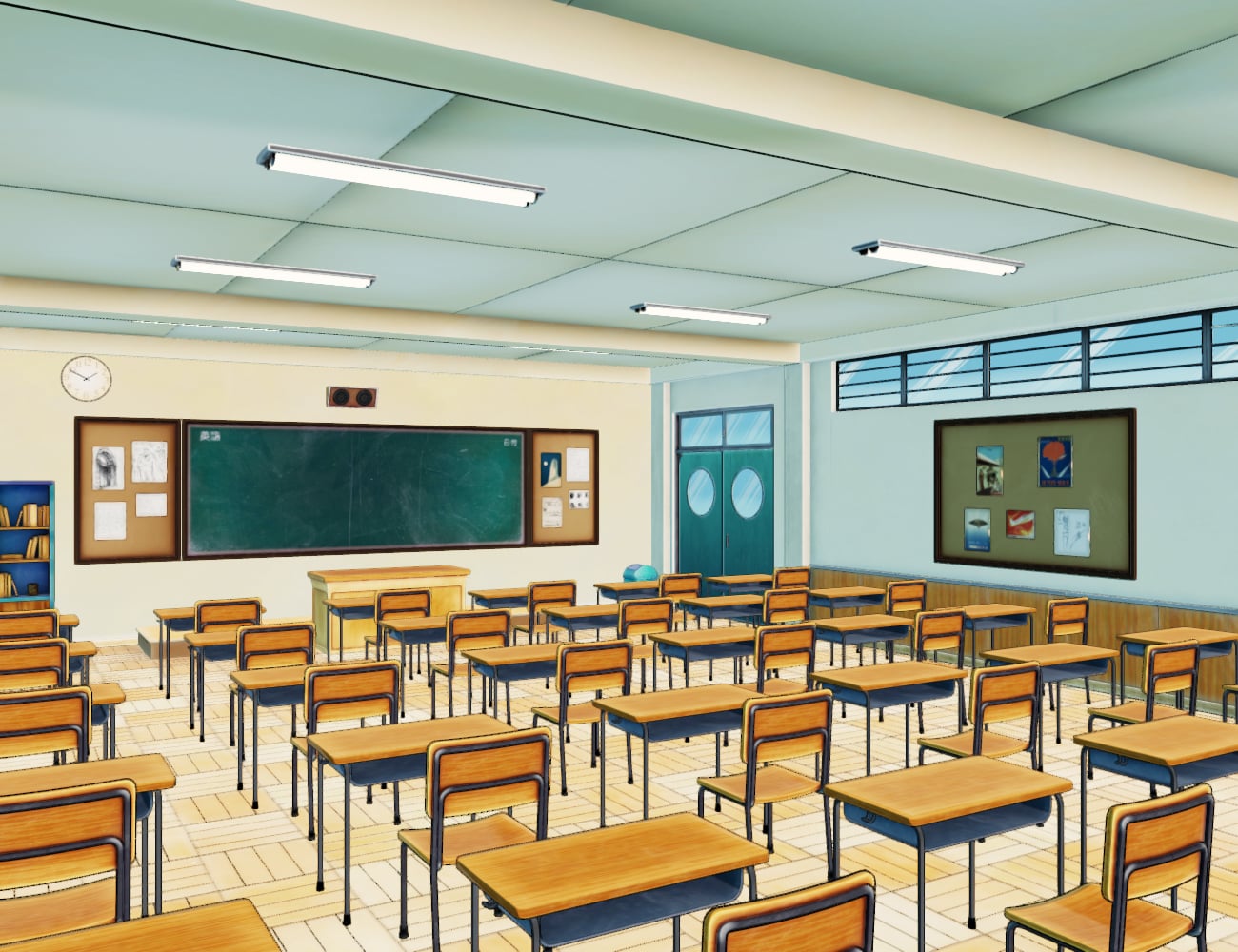 XI Anime Classroom | Daz 3D
