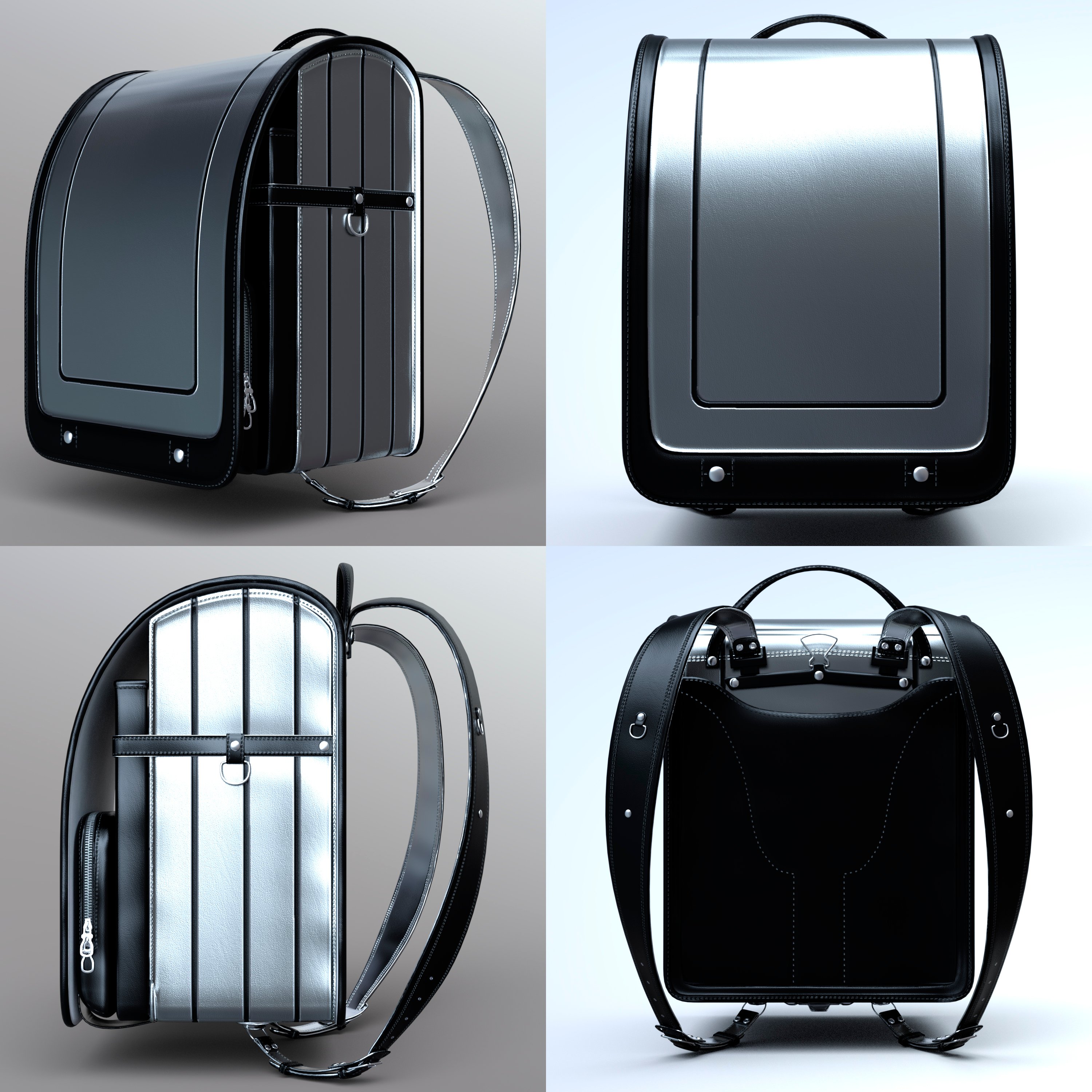 School Backpacks Toon Genesis 9 Iray Texture Add-On | Daz 3D