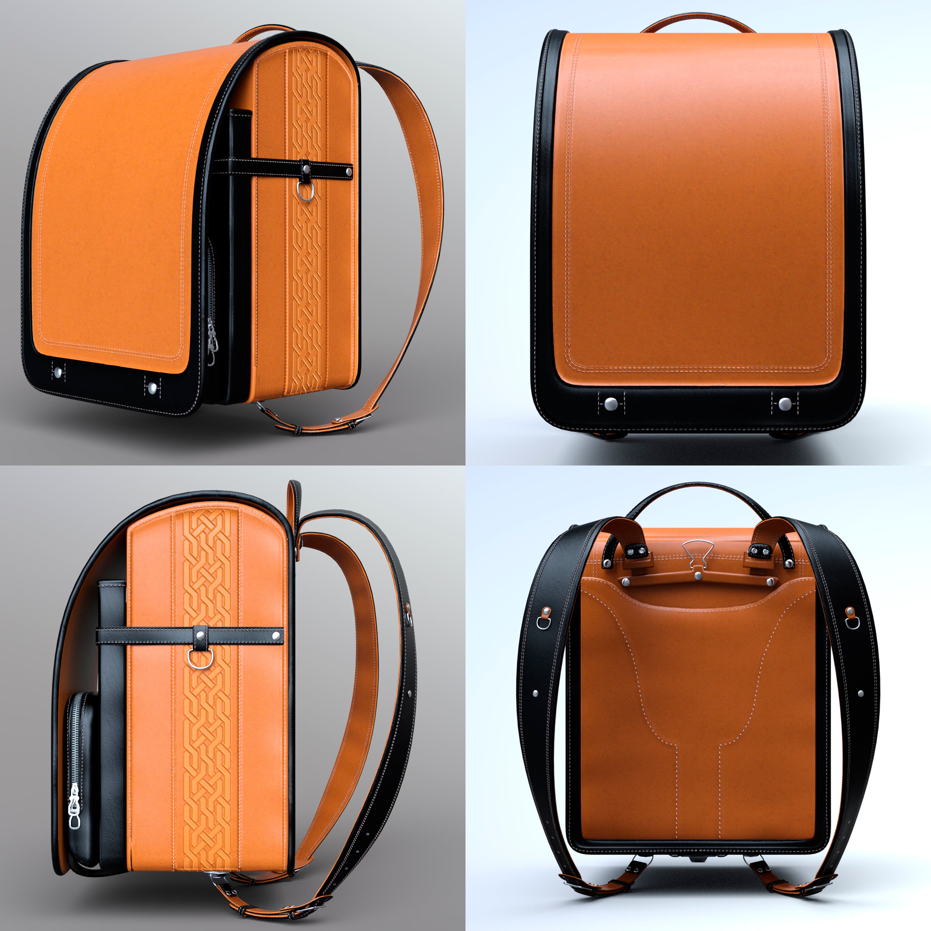 School Backpacks Toon Genesis 9 Iray Texture Add-On | Daz 3D