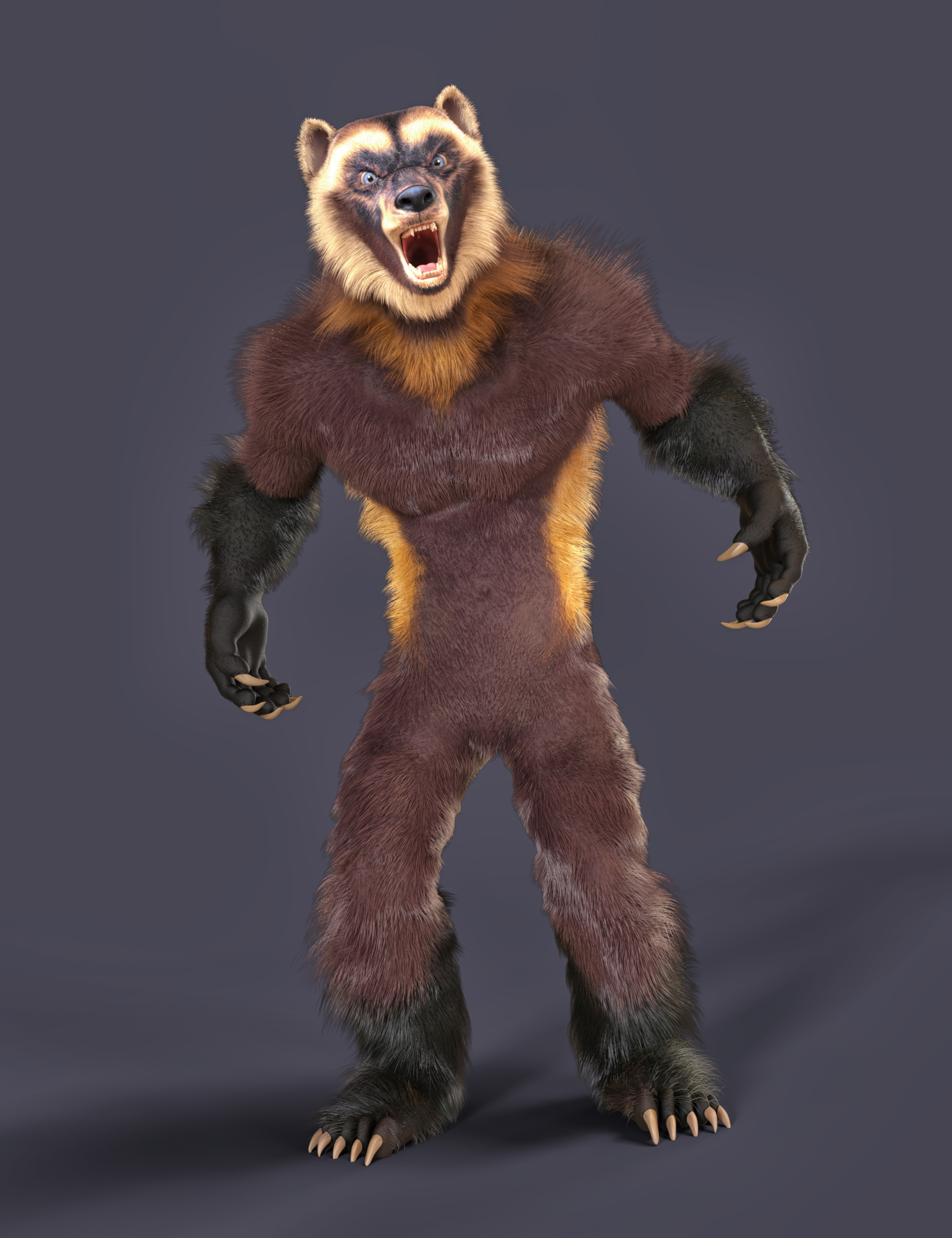 ManWolverine for Genesis 9 | Daz 3D