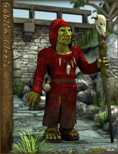Goblin Cleric | Daz 3D