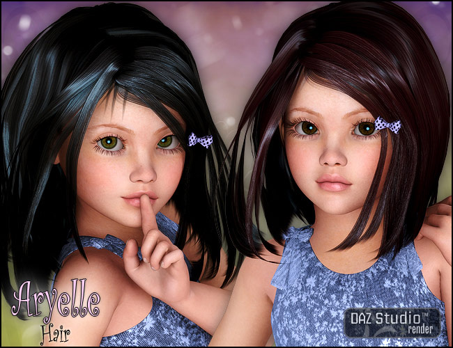 Aryelle Hair | Daz 3D