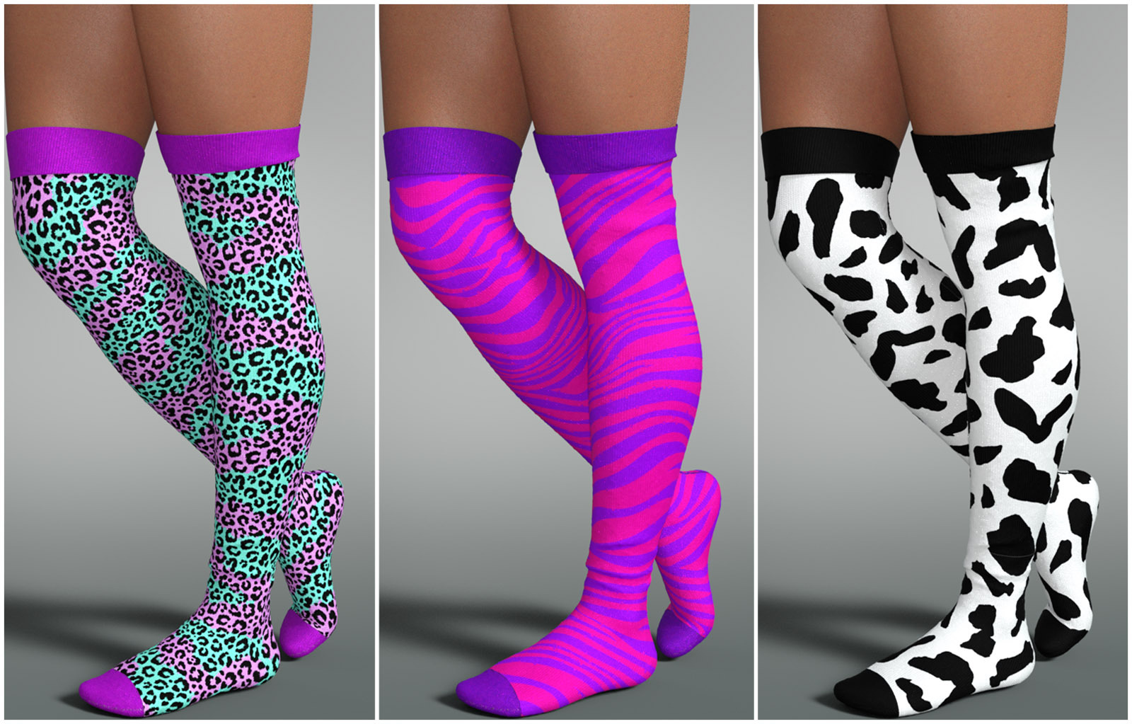Wild Lf Comfy Socks G8f Daz 3d