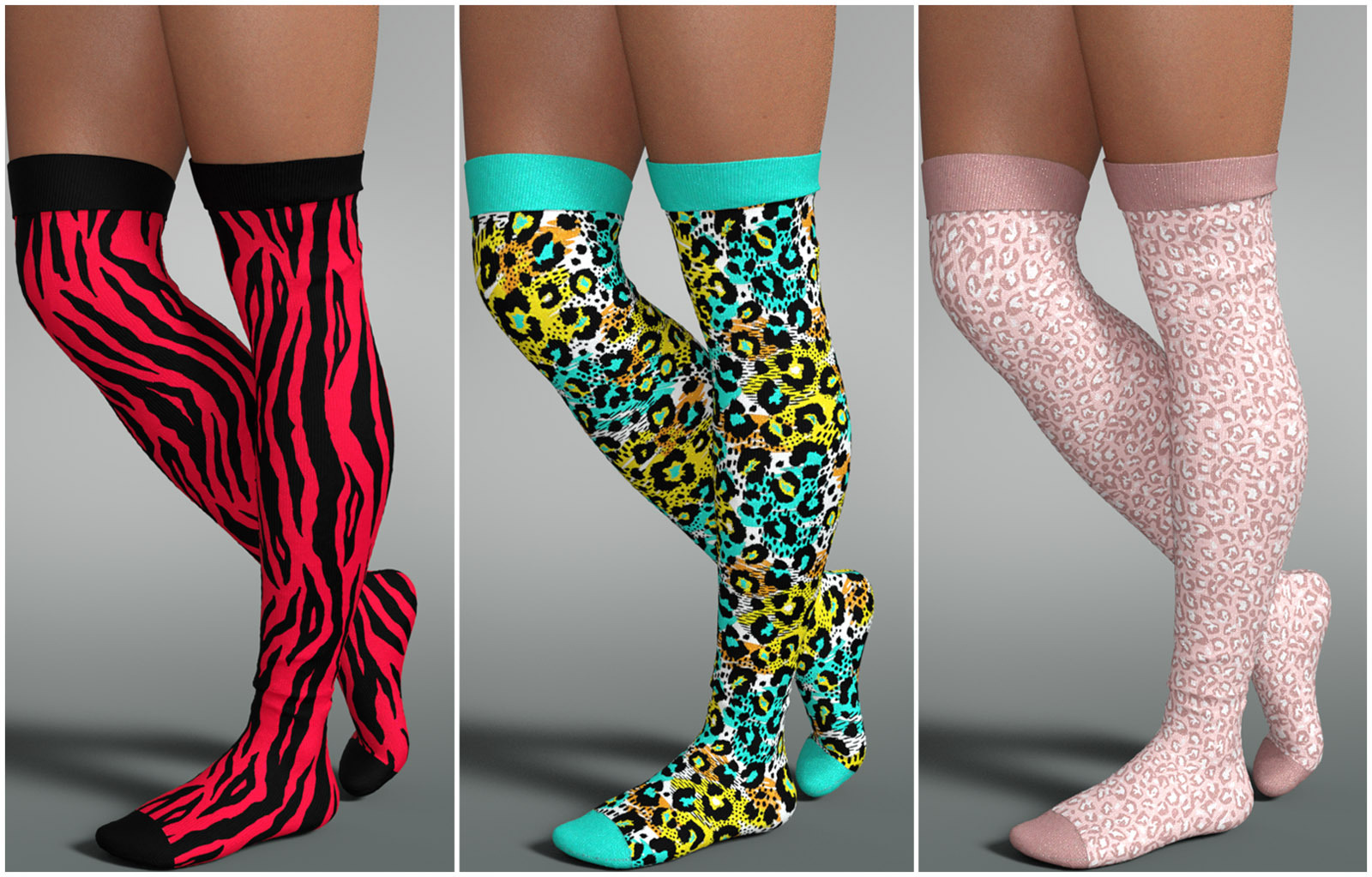 Wild Lf Comfy Socks G8f Daz 3d