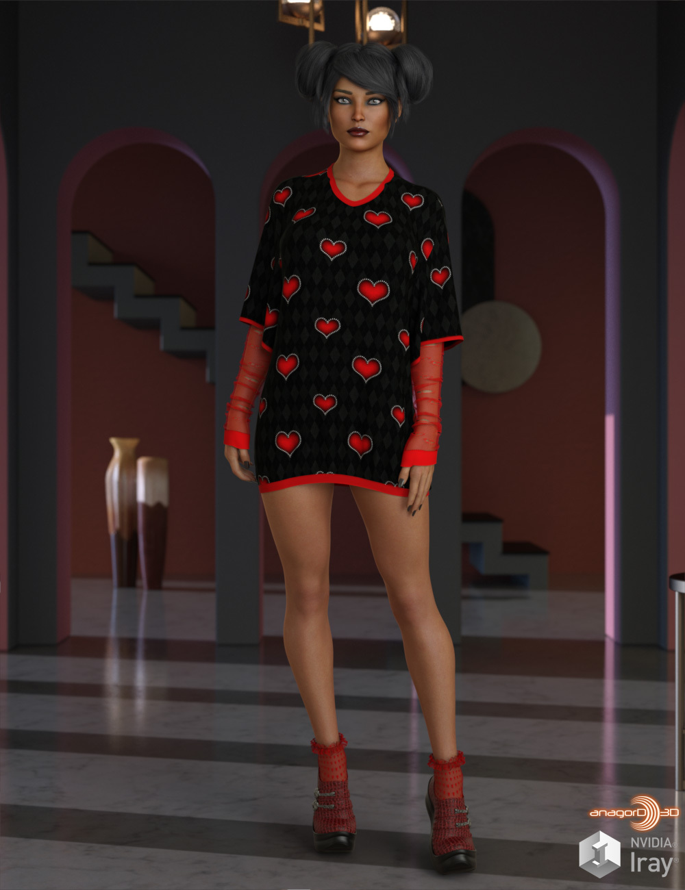 VERSUS - dForce Emo Doll II for Genesis 8 and 8.1 Females | Daz 3D