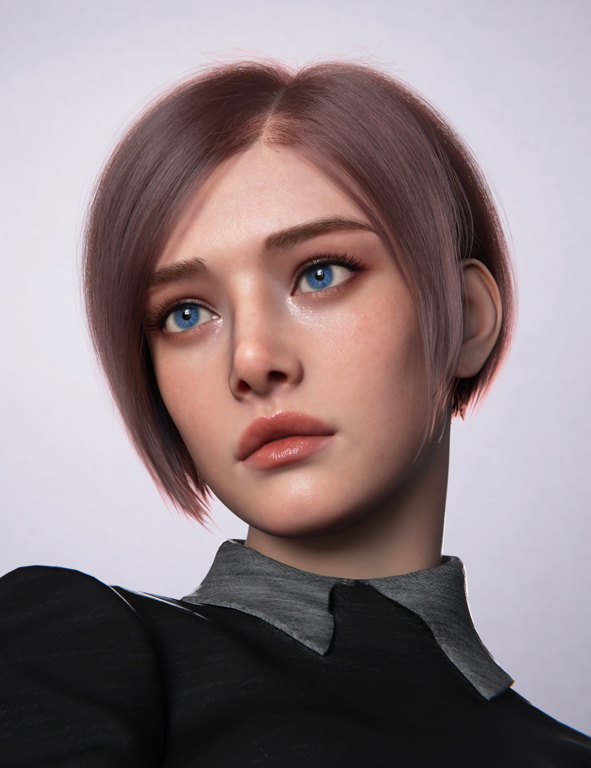 dForce AK Grace Bob Hair for Genesis 9, 8, and 8.1 Female | Daz 3D