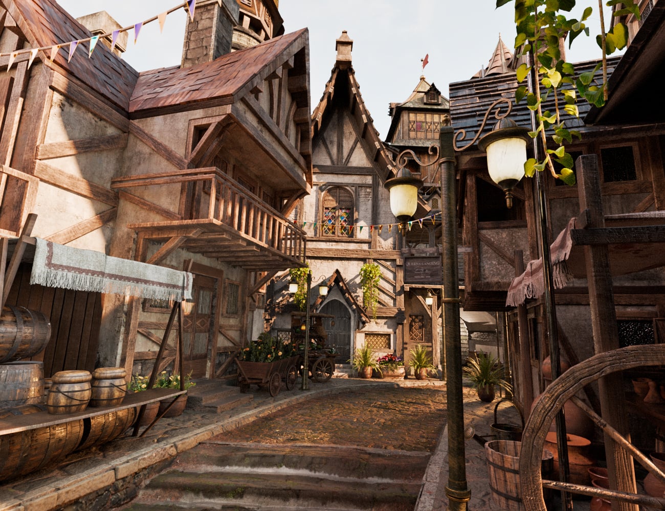 XI Fantasy Street | Daz 3D