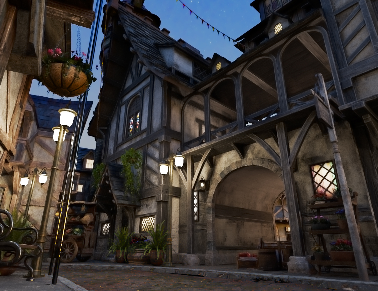 XI Fantasy Street | Daz 3D