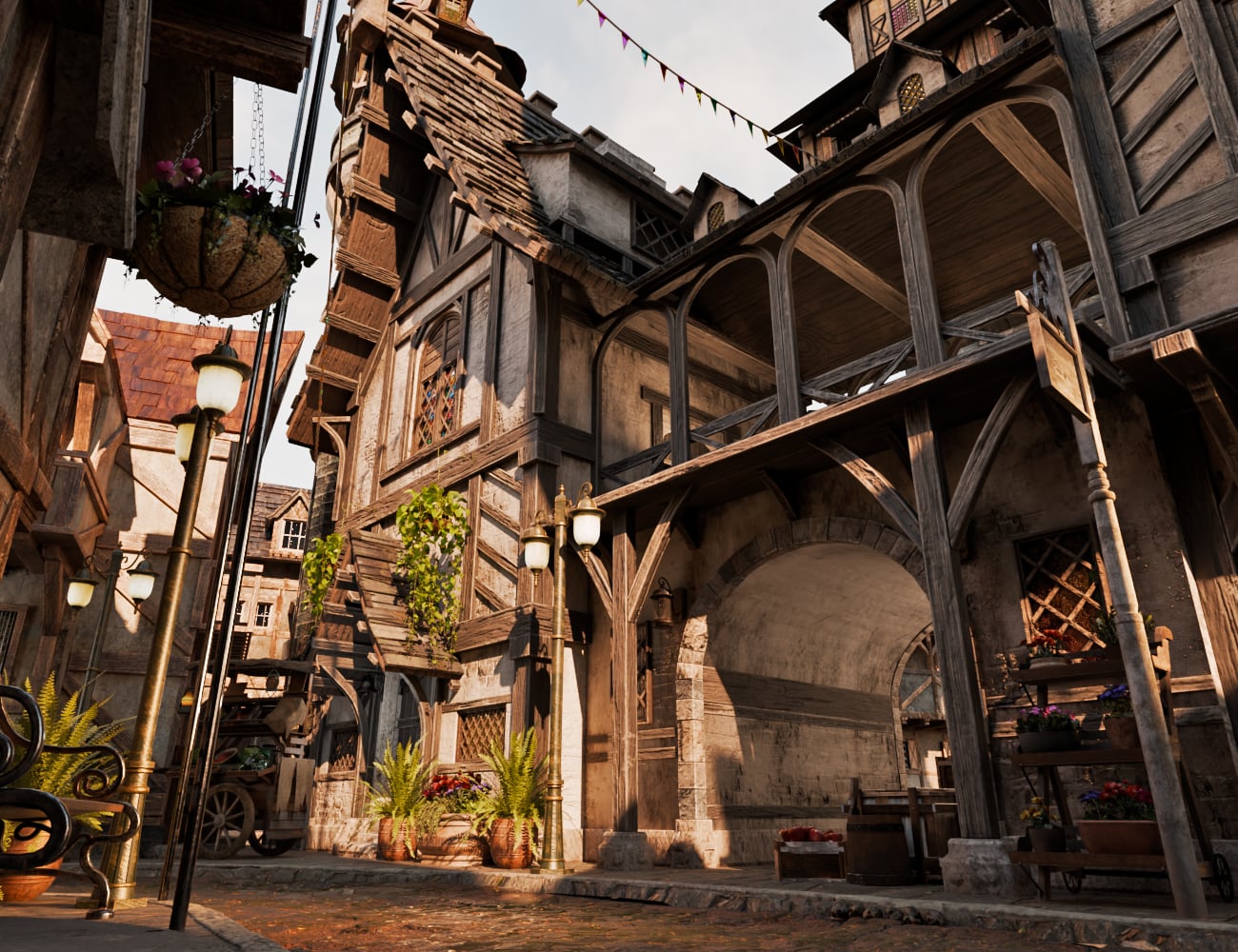 XI Fantasy Street | Daz 3D