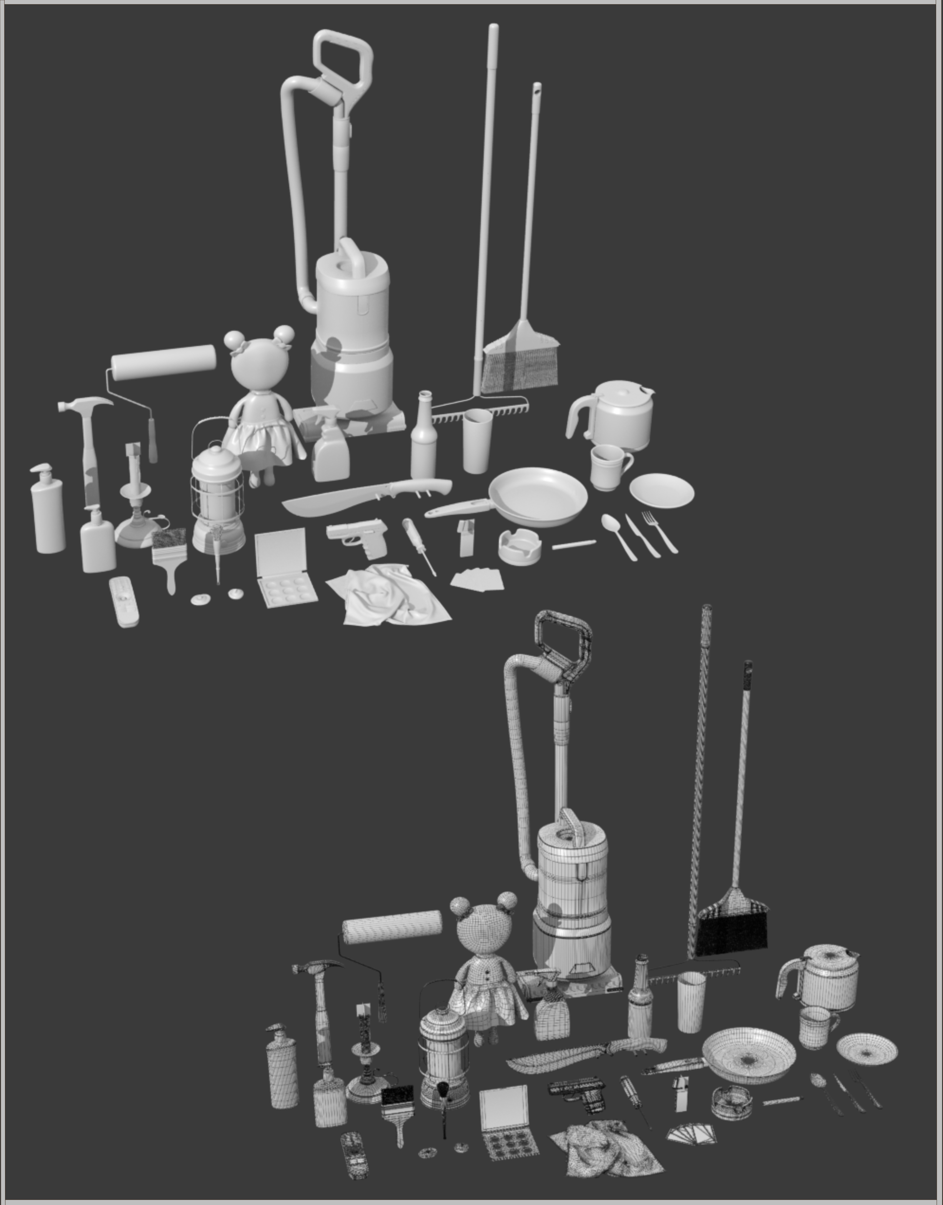 FG Hand Props for Genesis 9 Feminine | Daz 3D