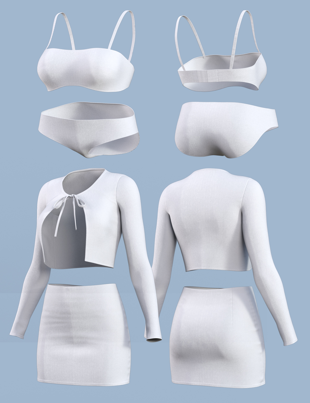 dForce HnC24 Swimsuit Outfits for Genesis 9 | Daz 3D