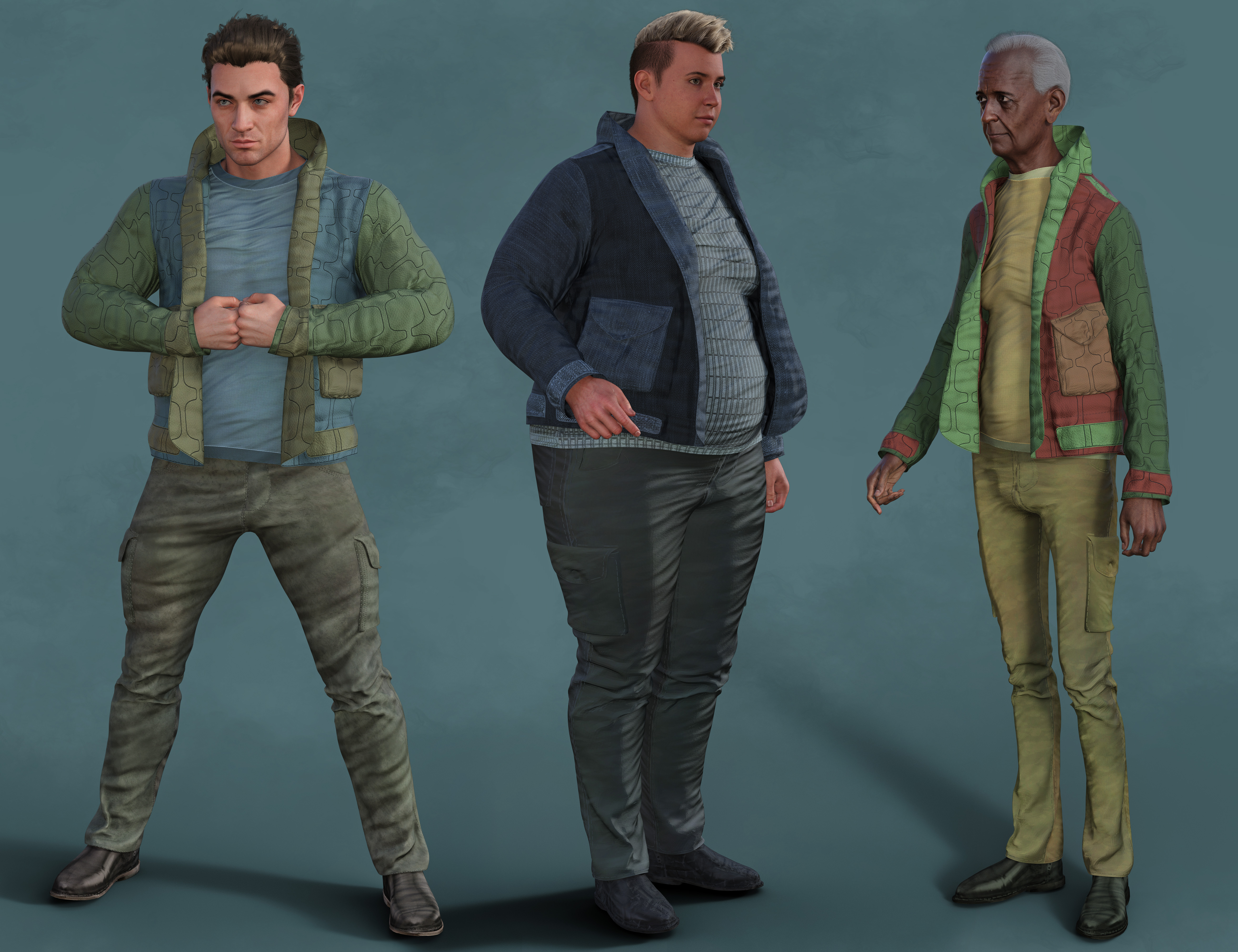 City Melvin Outfit for Genesis 9 | Daz 3D