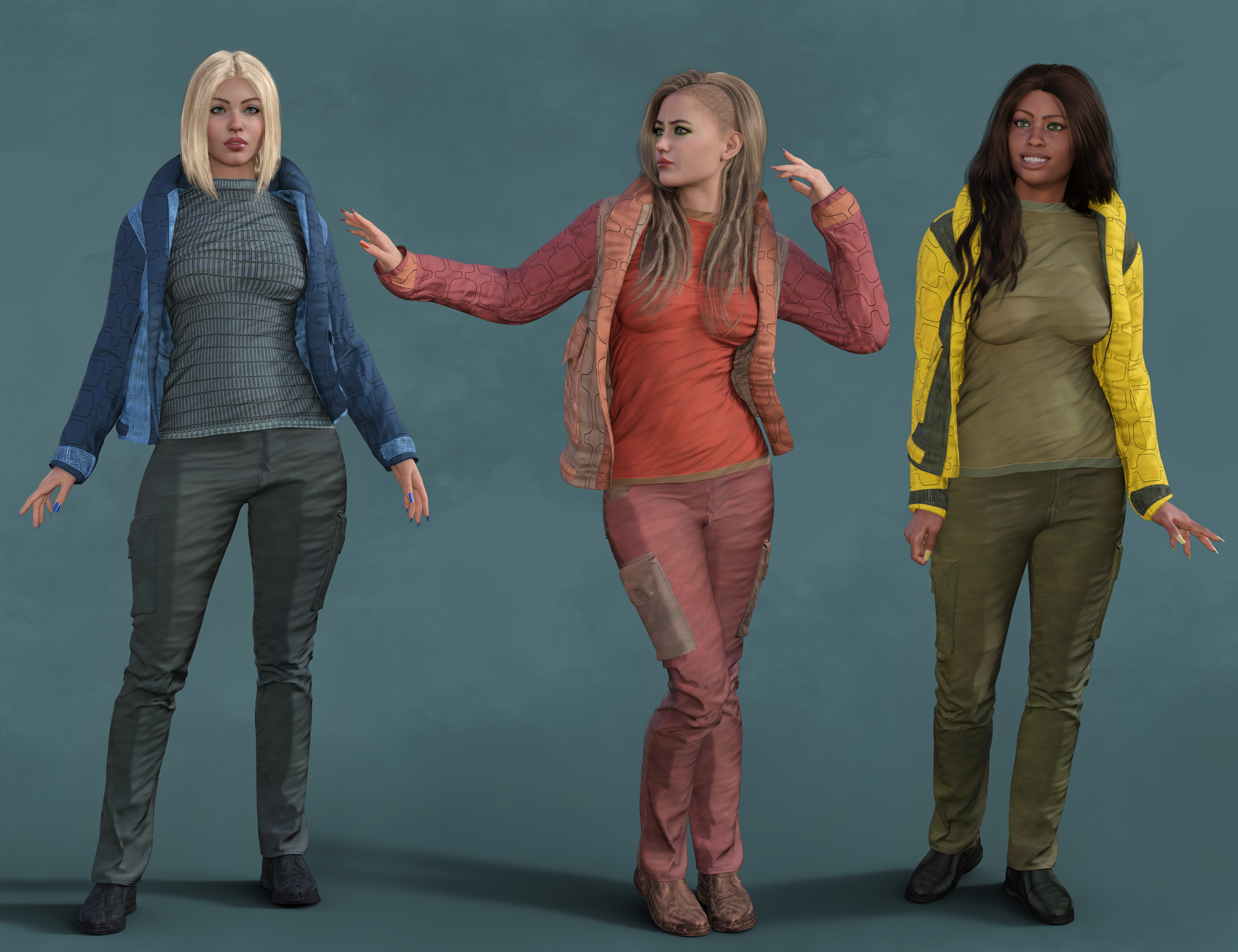 City Melvin Outfit for Genesis 9 | Daz 3D