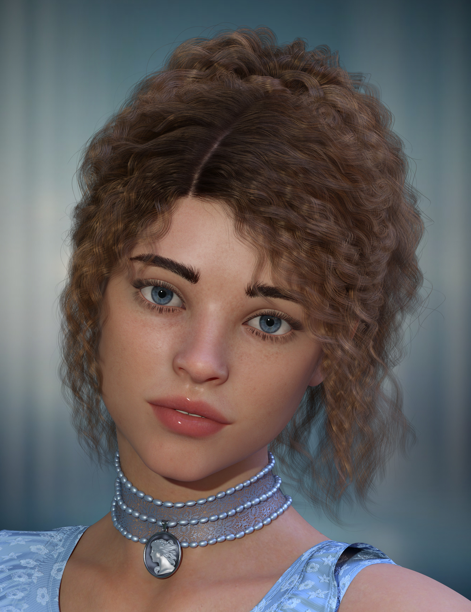 ALO Kymatia Hair for Genesis 9, 8 and 8.1 Female | Daz 3D