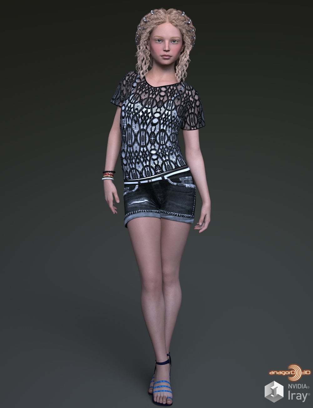 Teen Iskra G8F | Daz 3D