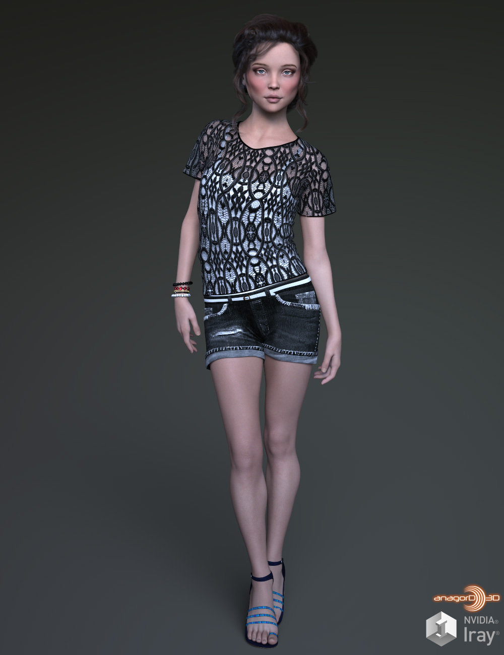 Teen Erikka G8F | Daz 3D