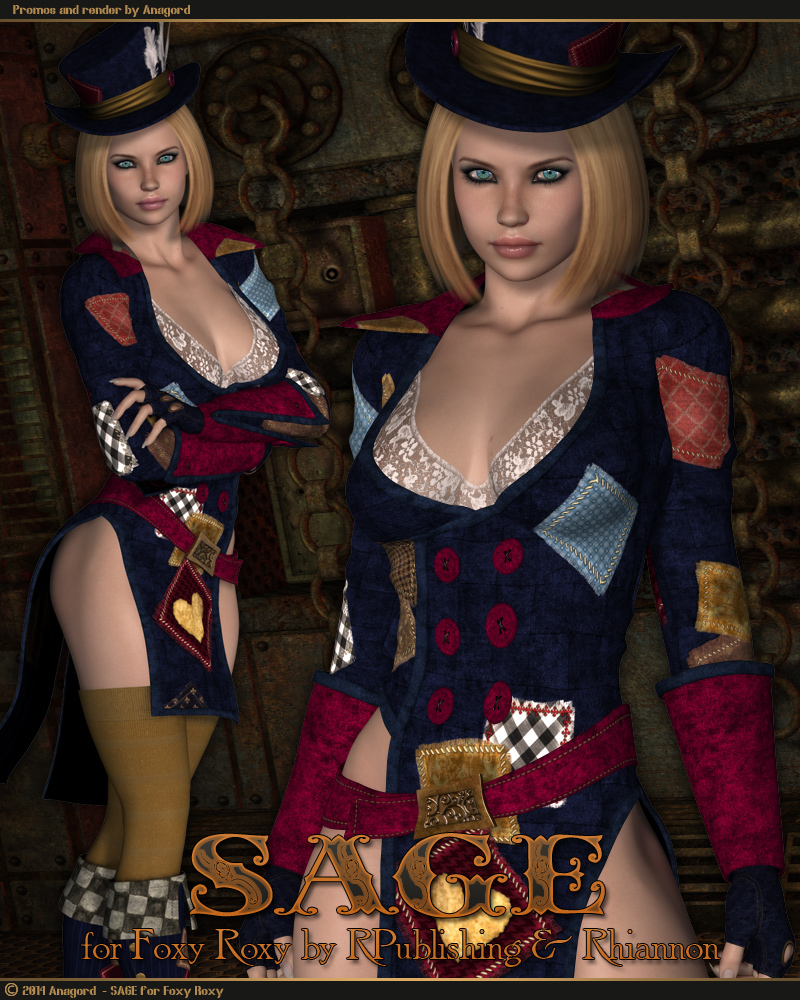 SAGE for Foxy Roxy | Daz 3D